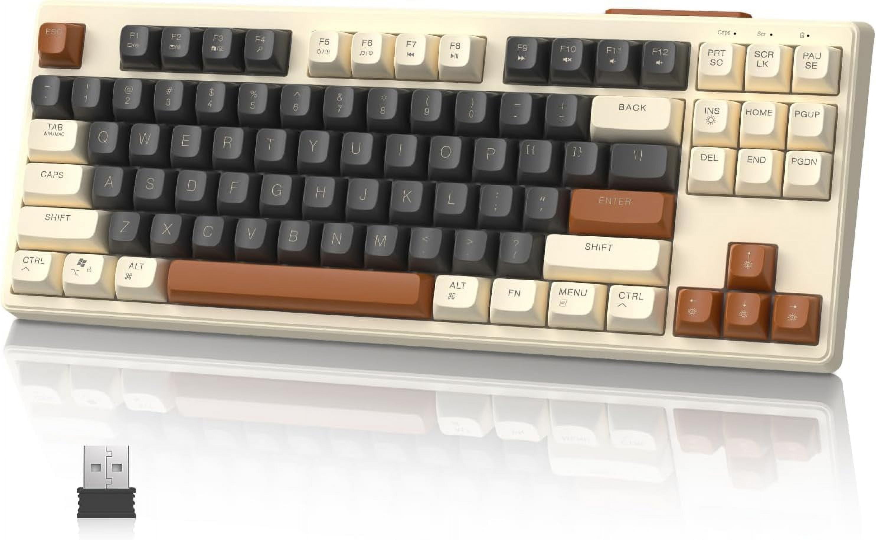 Customer reviews for ATTACK SHARK M87 80% Wireless Gaming Keyboard, TKL ...