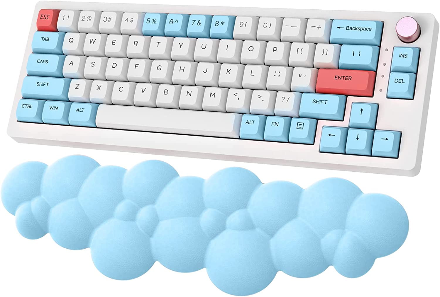 ATTACK SHARK Gaming Keyboard Wrist Rest Pad,Memory Foam Keyboard Palm ...