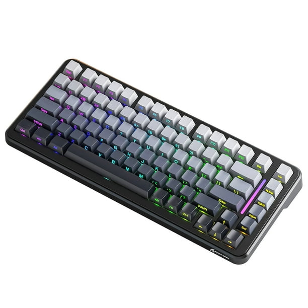 ATTACK SHARK M86 82 Keys Wireless Mechanical Keyboard, 75% Gasket Hot ...