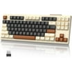 ATTACK SHARK AKS068 Alice Layout Wired Mechanical Keyboard, Gasket ...