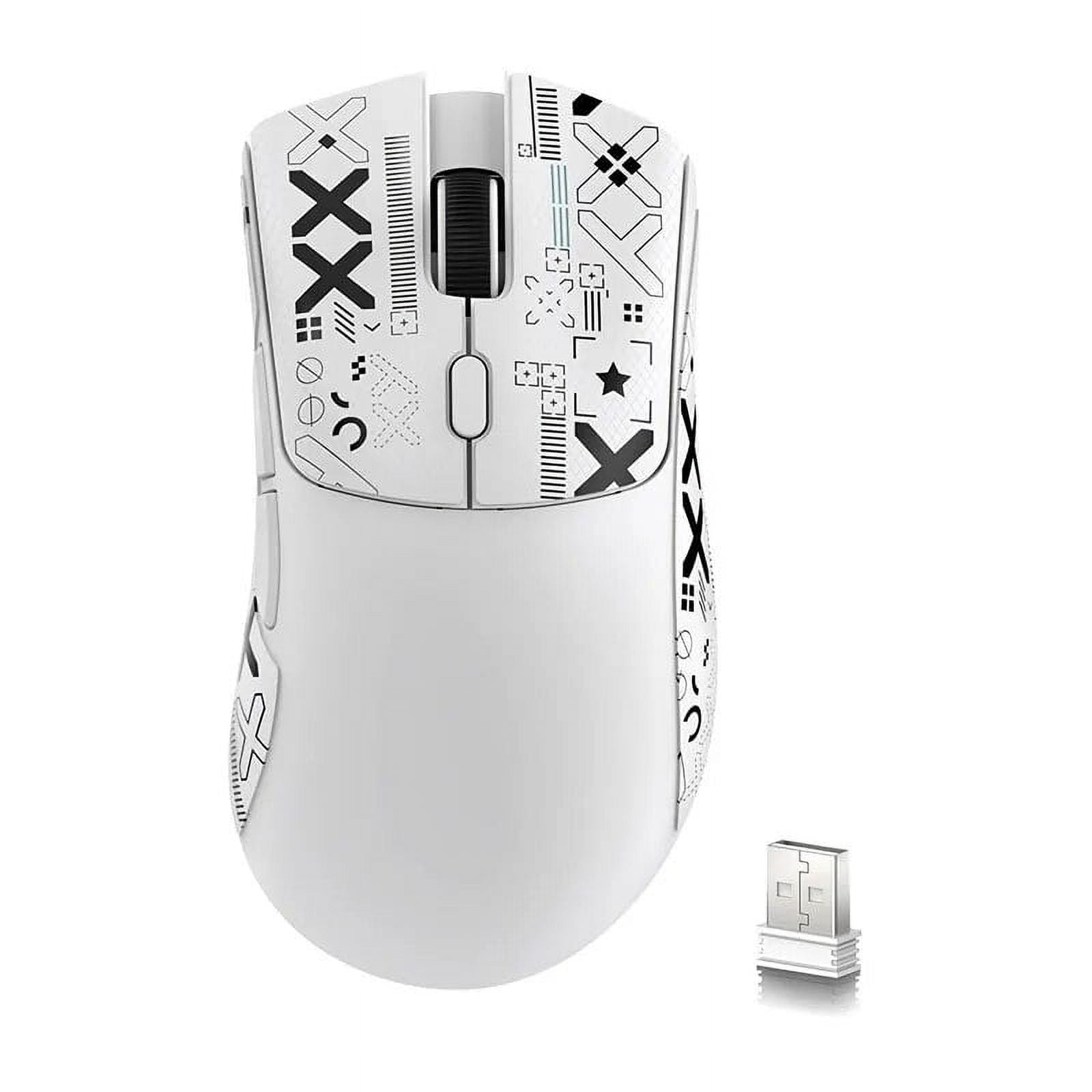 ATTACK SHARK R1 SUPERLIGHT Mouse with Tape, PixArt PAW3311 Gaming Sensor, BT/2.4G Wireless/Wired ...