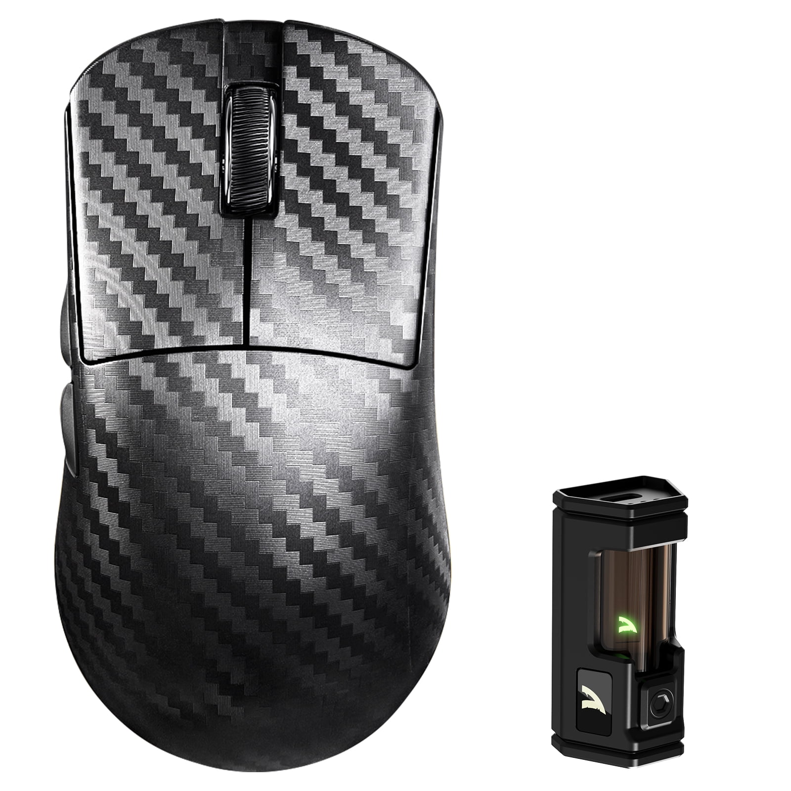 ATTACK SHARK R11 ULTRA Carbon Fiber Wireless 8K PAW3950MAX Gaming Mouse ...