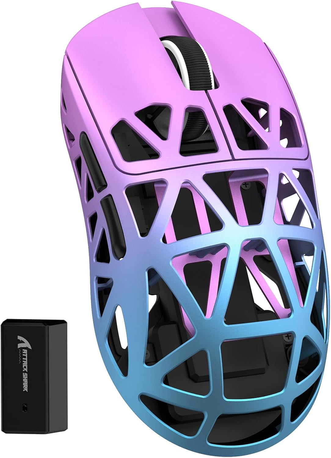 ATTACK SHARK R2 Wireless 8K Magnesium Alloy Mouse, PixArt PAW3950 ...