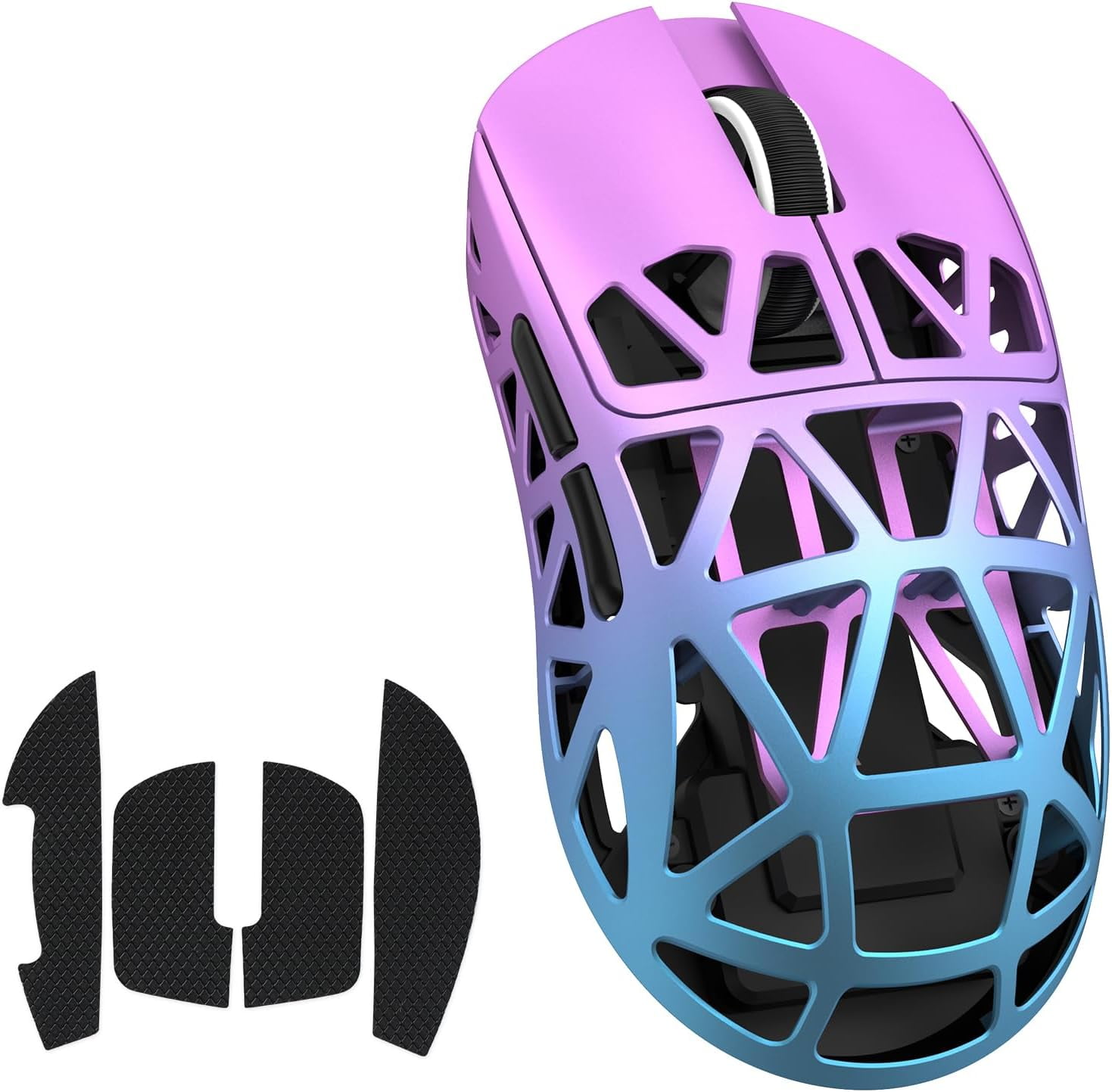 ATTACK SHARK R2 Wireless Gaming Mouse + Griptape,43g Ultralight ...