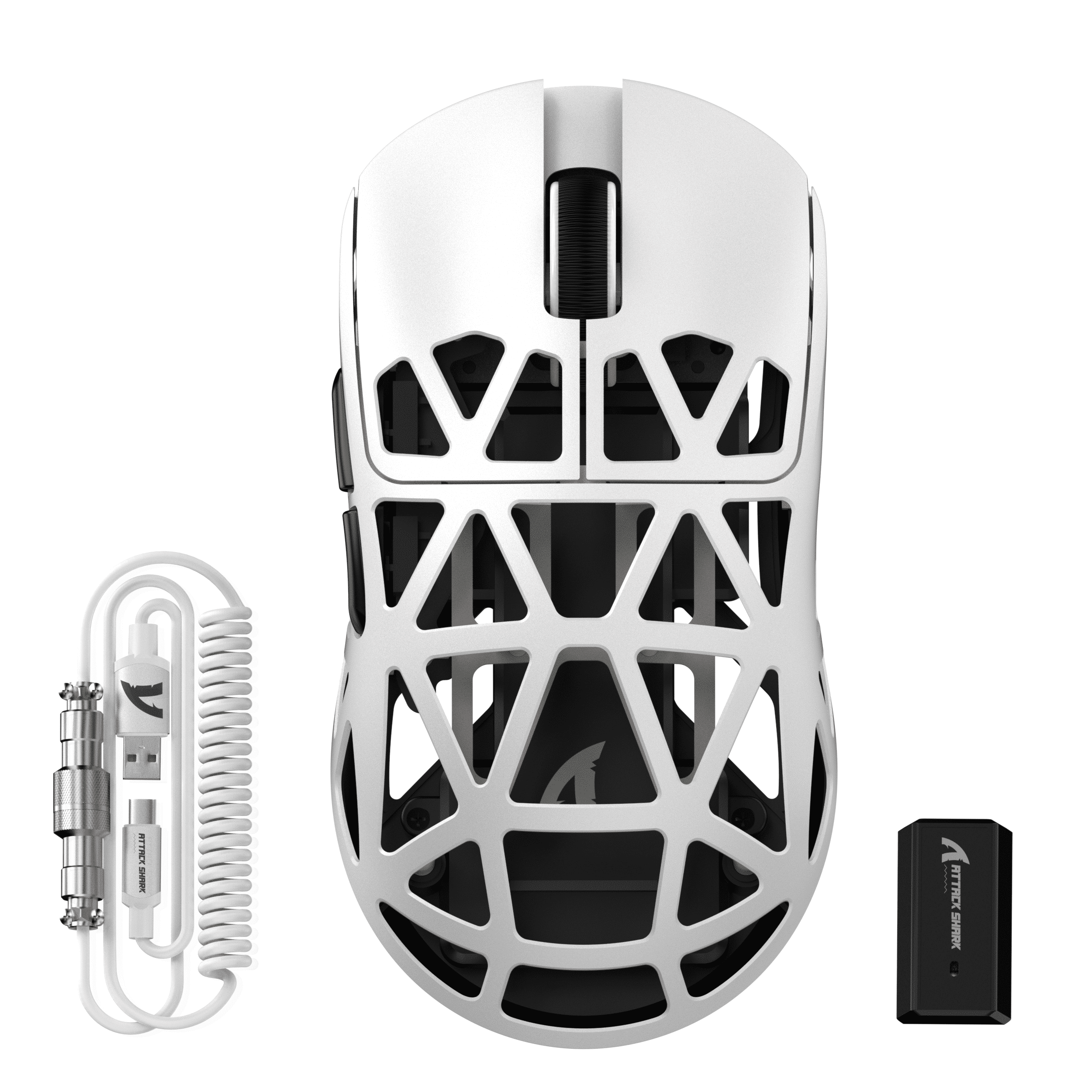 ATTACK SHARK R2PRO Gaming Mouse 8K with Mouse Coiled Cable 45g ...