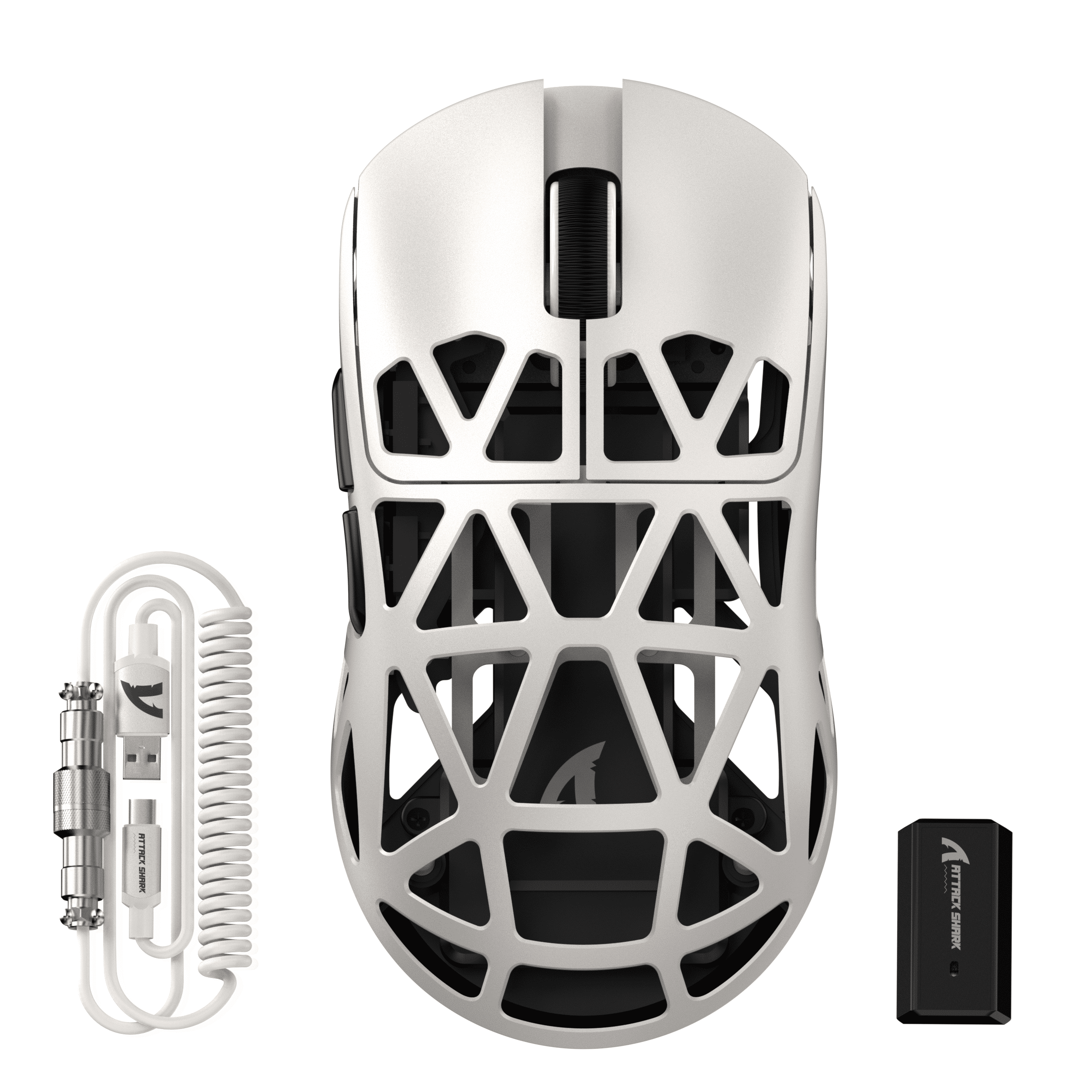 ATTACK SHARK R2PRO Gaming Mouse 8K with Mouse Coiled Cable 45g ...