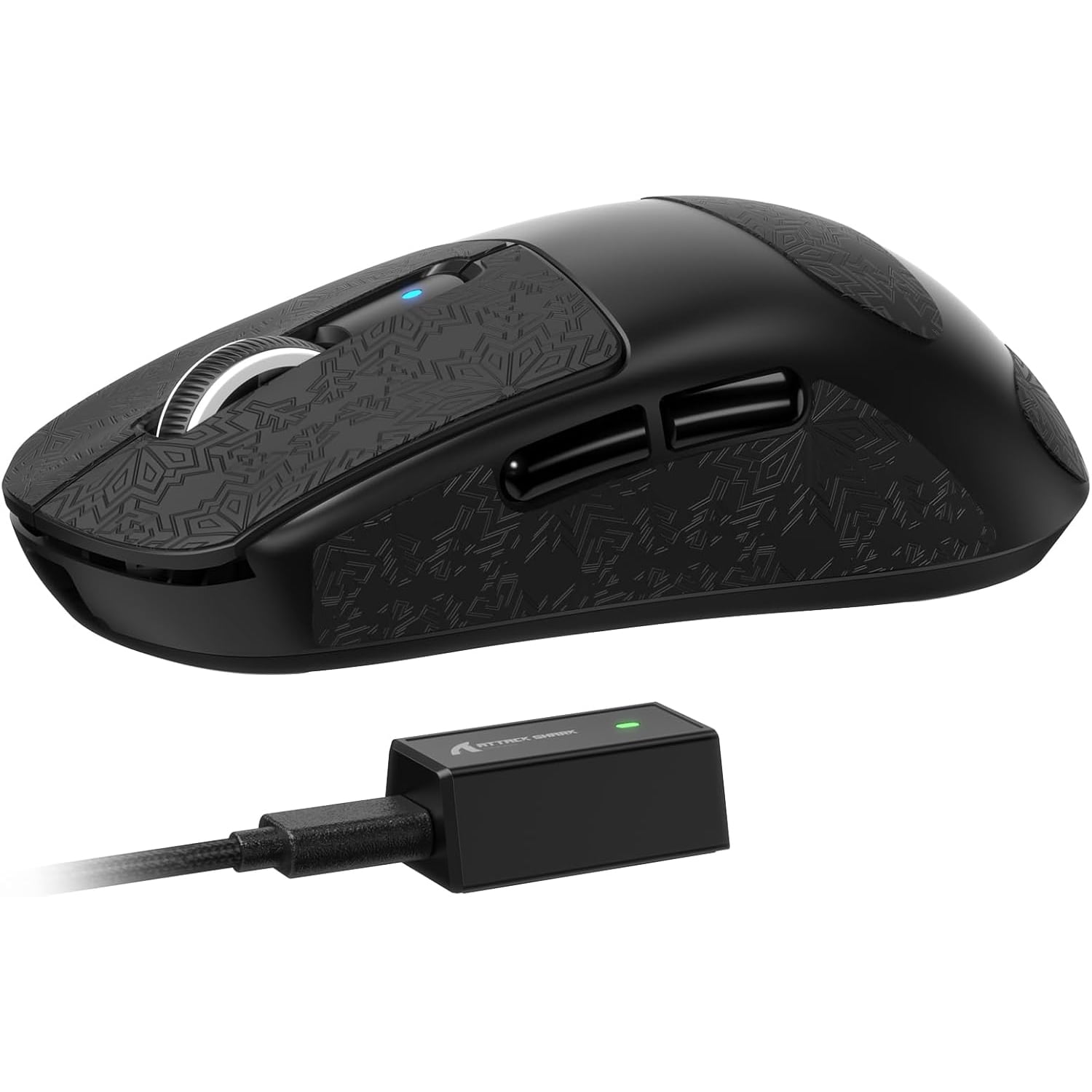 Mouse Wireless Tri-mode Per PC E Console ATTACK SHARK R6 39g SUPERLIGHT ...