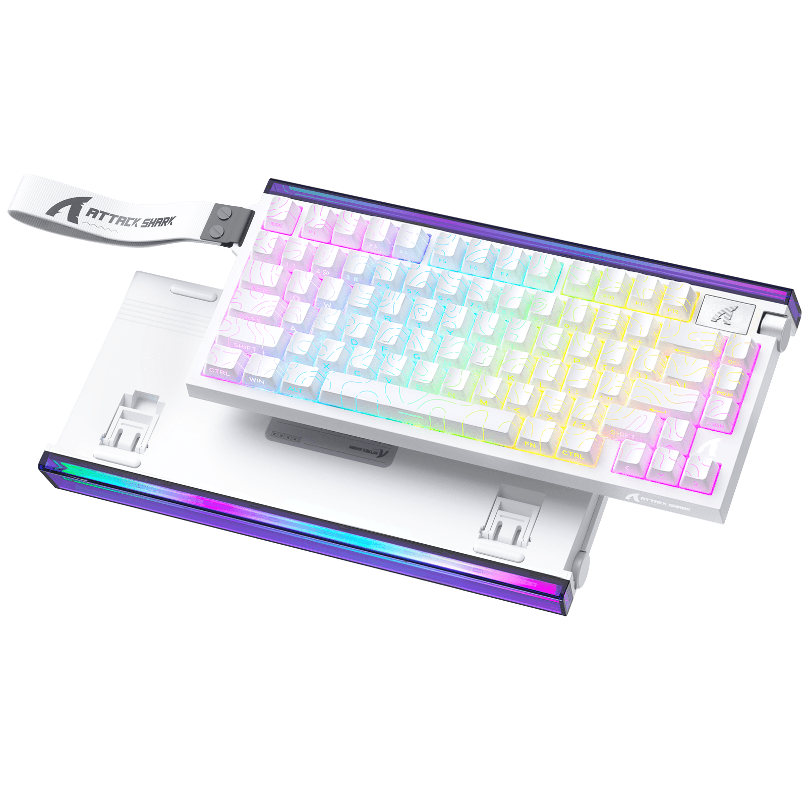 ATTACK SHARK R85 HE Wired Rapid Trigger Mechanical RGB Gaming Keyboard ...