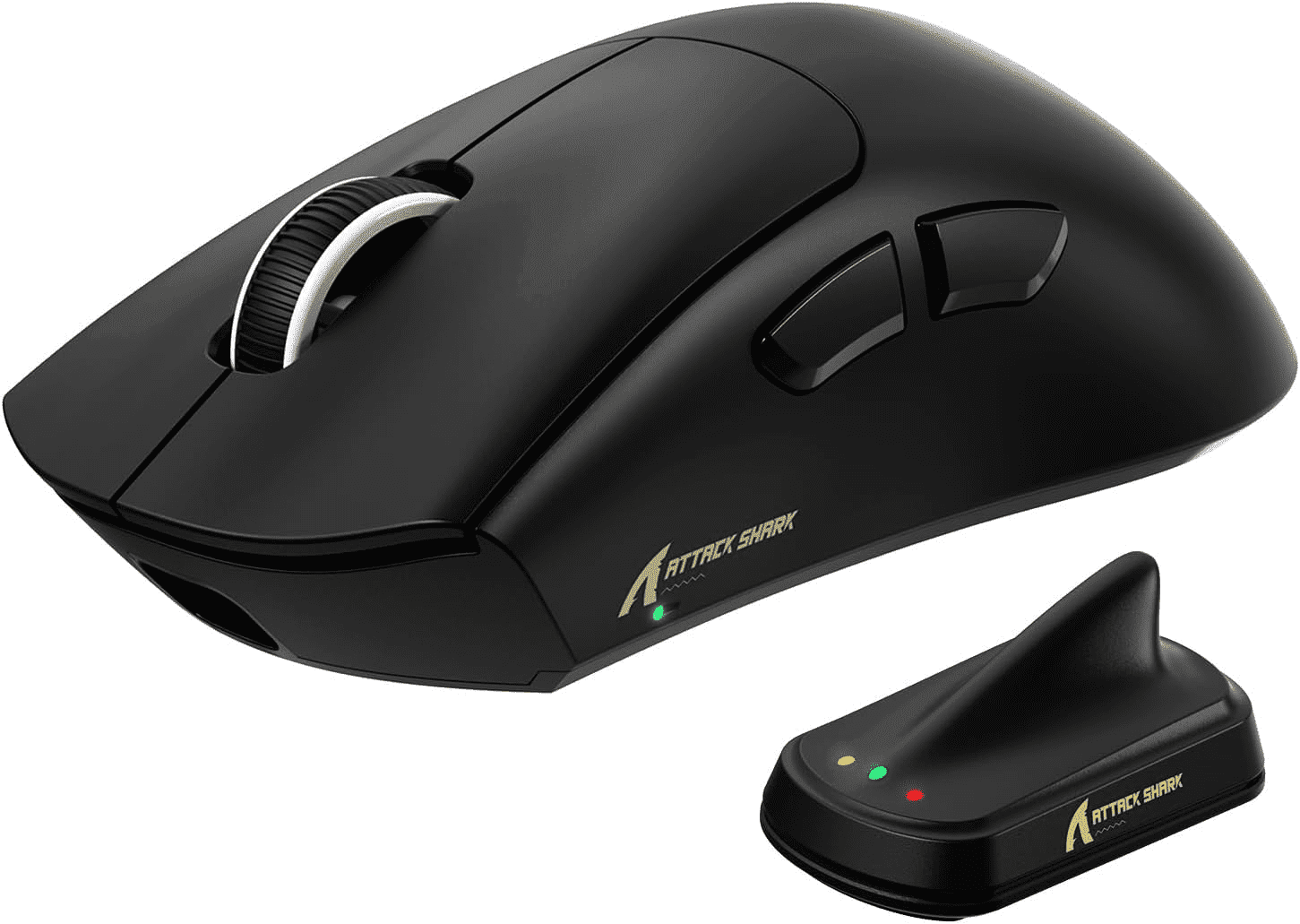 ATTACK SHARK V8 8K Wireless Gaming Mouse Whit 42000 DPI-PAW3950 MAX ...