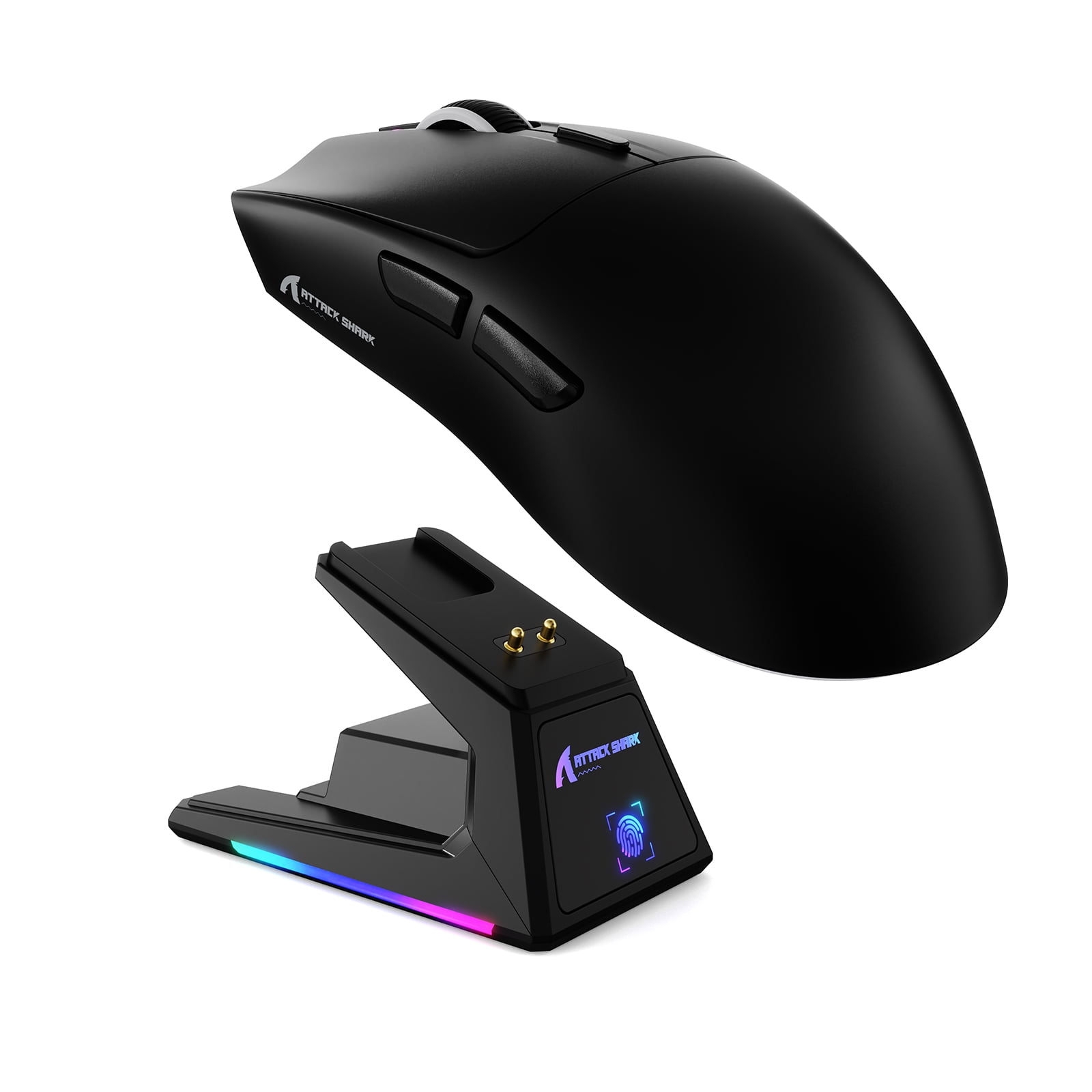 ATTACK SHARK X1 Gaming Mouse with Magnetic Charging Dock, PixArt ...