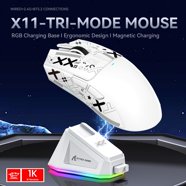ATTACK SHARK X3 Lightweight Wireless Gaming Mouse with Anti Slip Mouse ...