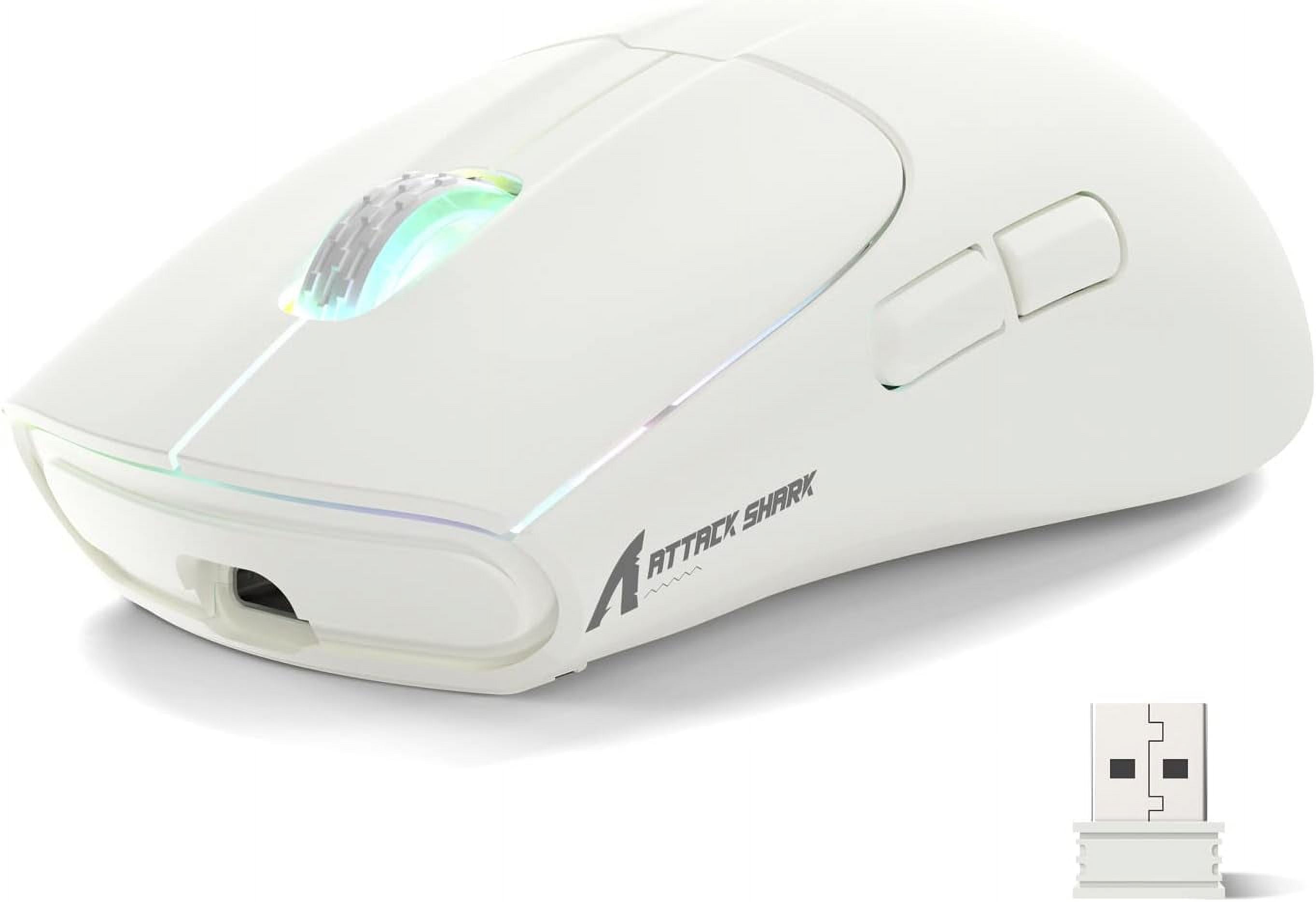 ATTACK SHARK X5 Wireless Gaming Mouse with Tri-Modes BT 5.1/2.4Ghz/USB ...