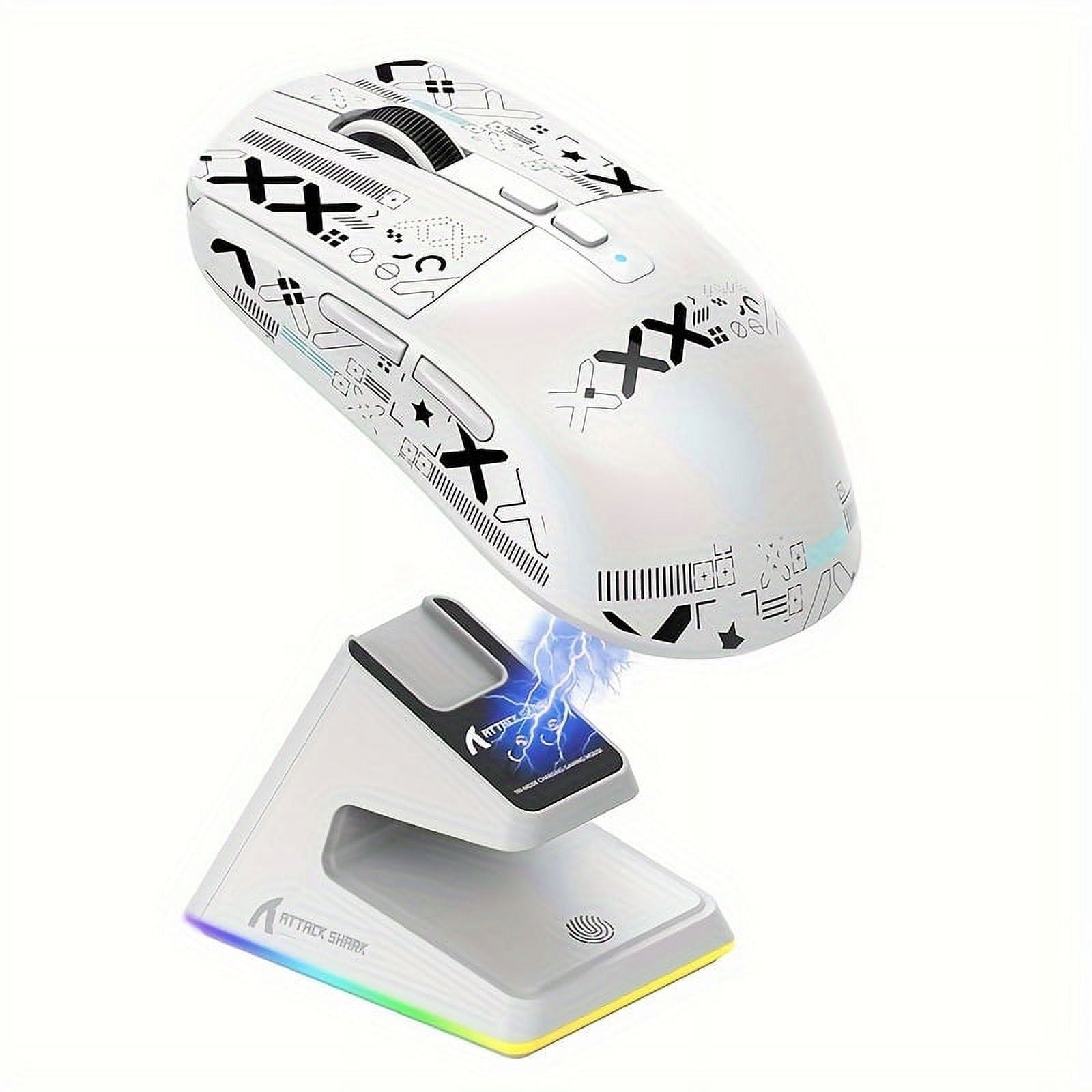 ATTACK SHARK X6 49g SUPERLIGHT Mouse, PixArt PAW3395 Gaming Sensor, BT ...