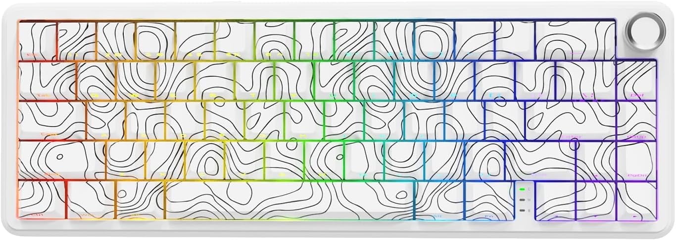 ATTACK SHARK X65PRO HE Rapid Trigger Keyboard, Magnetic Keyboard, 0 ...