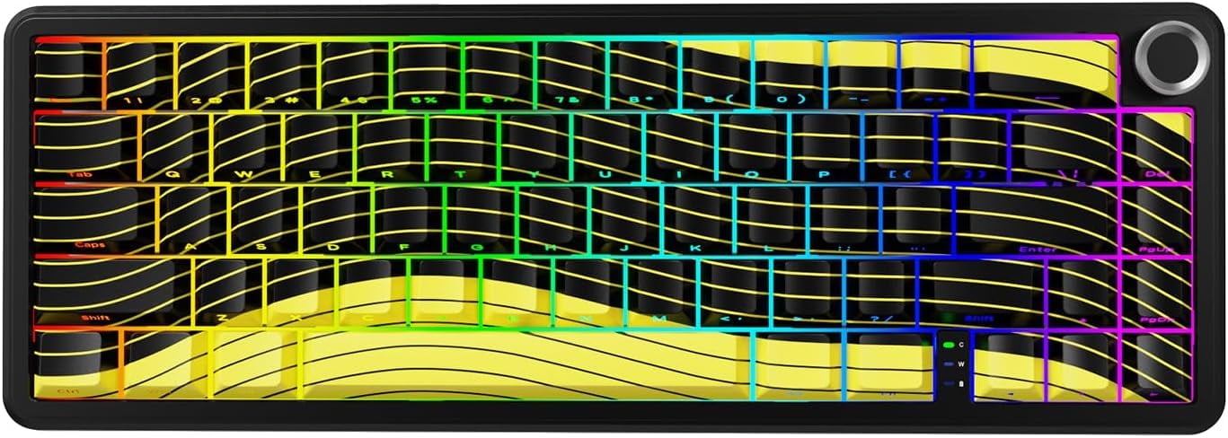 ATTACK SHARK X65PRO HE Rapid Trigger Wireless Gaming Keyboard, 0.01mm ...