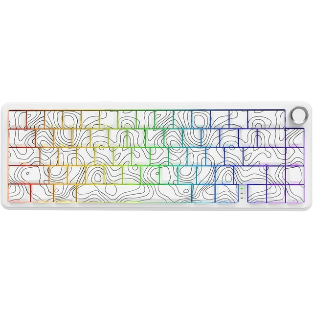 ATTACK SHARK X65PRO HE Rapid Trigger Wireless Gaming Keyboard, 0.01mm ...