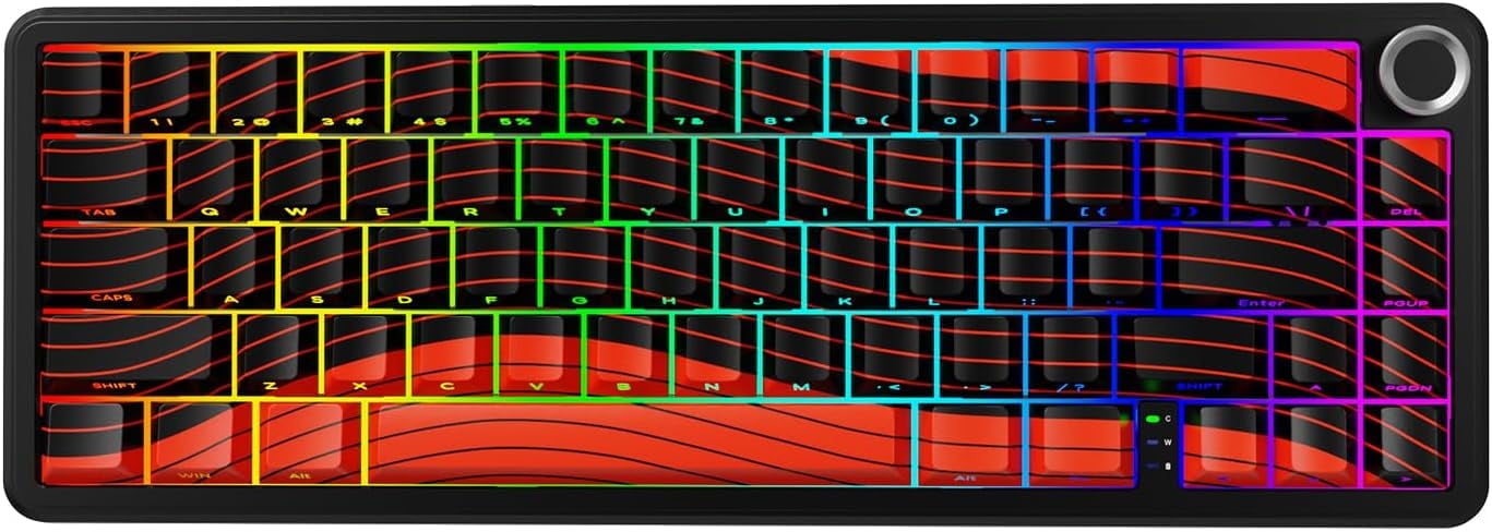 ATTACK SHARK X65PRO HE Rapid Trigger Wireless Gaming Keyboard, 0.01mm ...