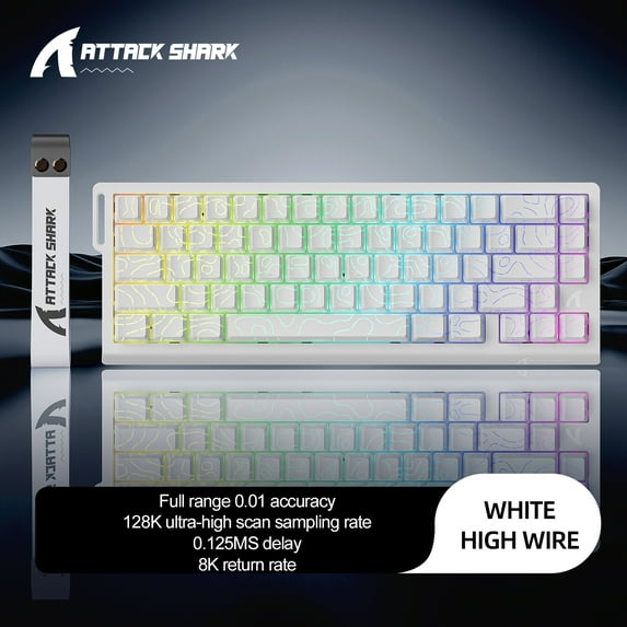 ATTACK SHARK X68HE X68Pro He Magnetic Mechanical Keyboard for Pro ...