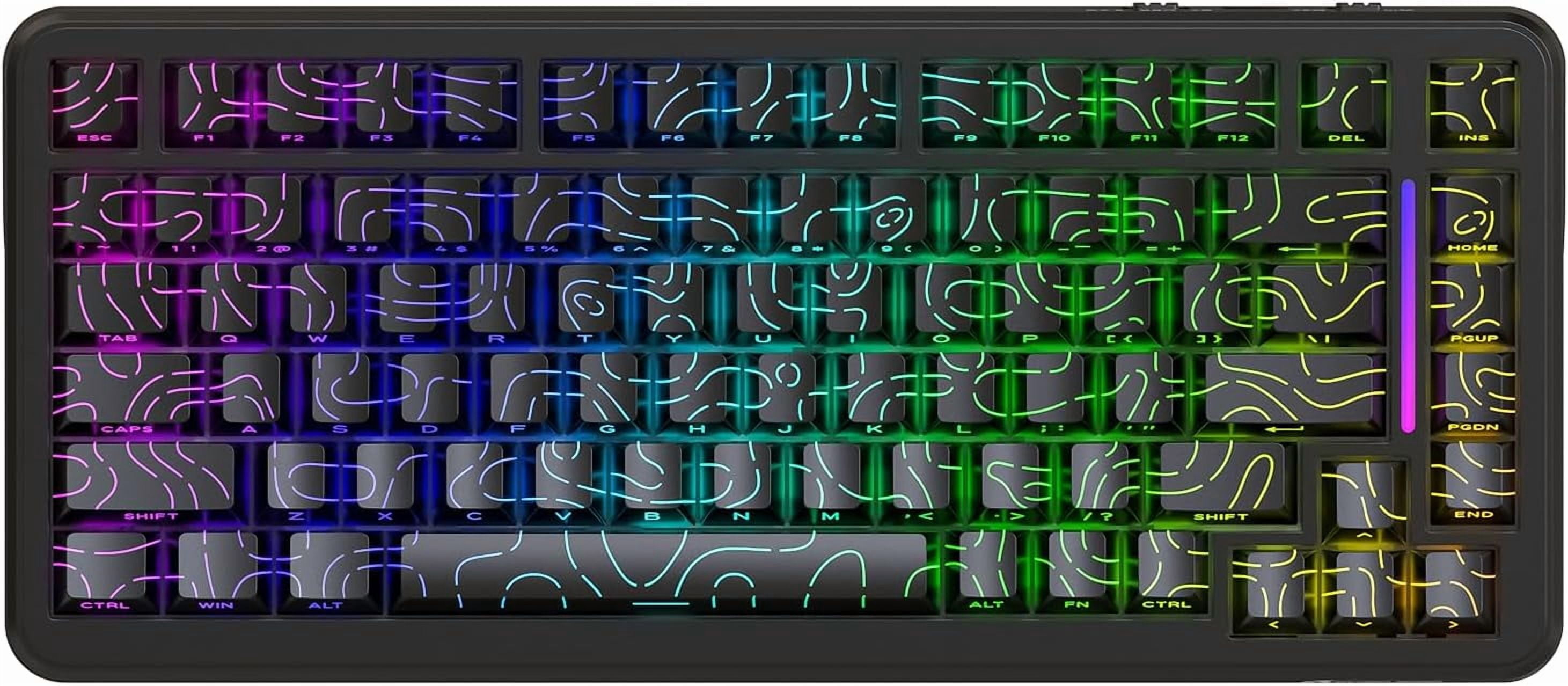 ATTACK SHARK X82PRO HE 75% Wireless Rapid Trigger Magnetic Keyboard, 8K ...