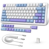 ATTACK SHARK X85 75% Mechanical Gaming Keyboard and Coiled Cable Set ...