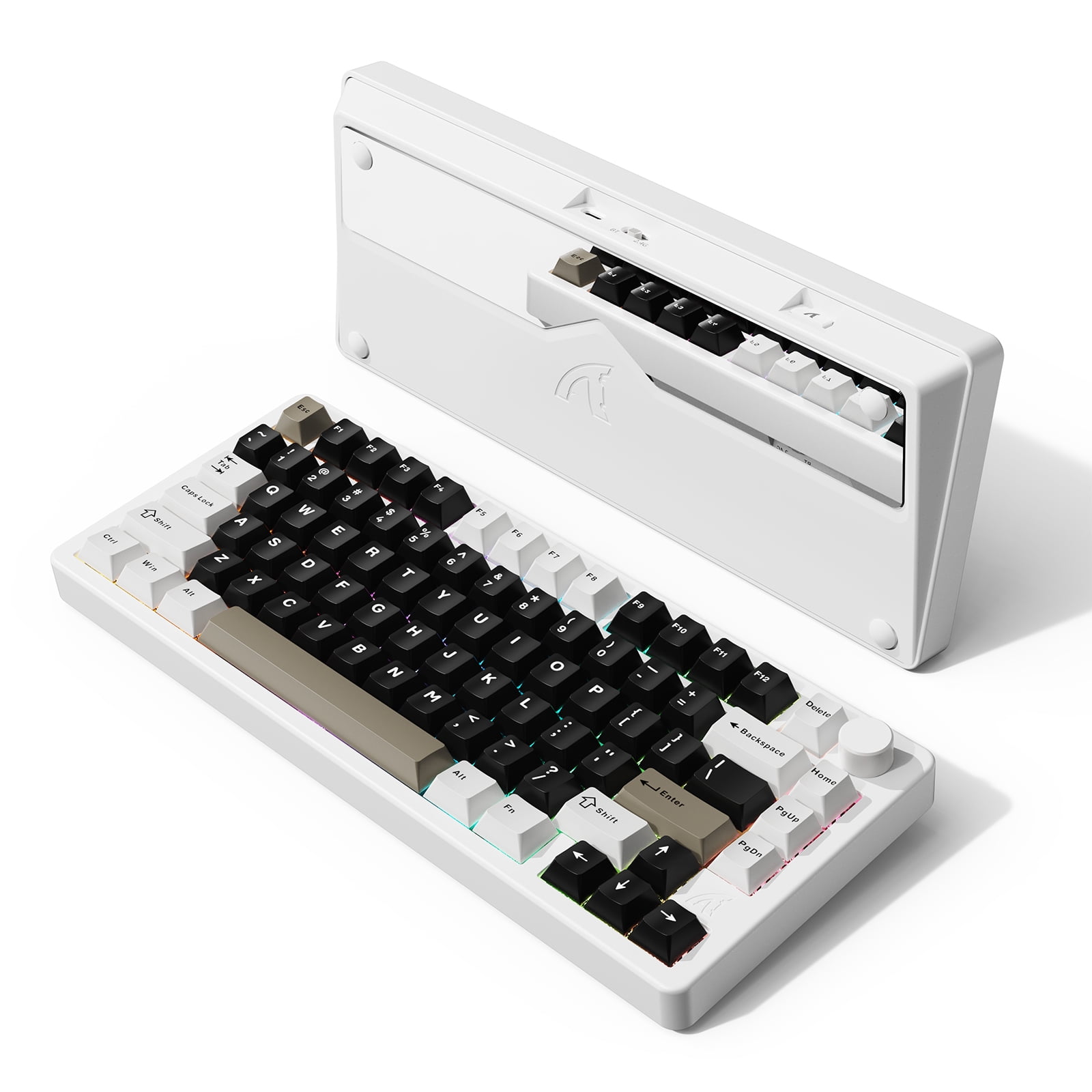 ATTACK SHARK X86 75% Wireless Gasket Mechanical Keyboard with Knob, CNC ...