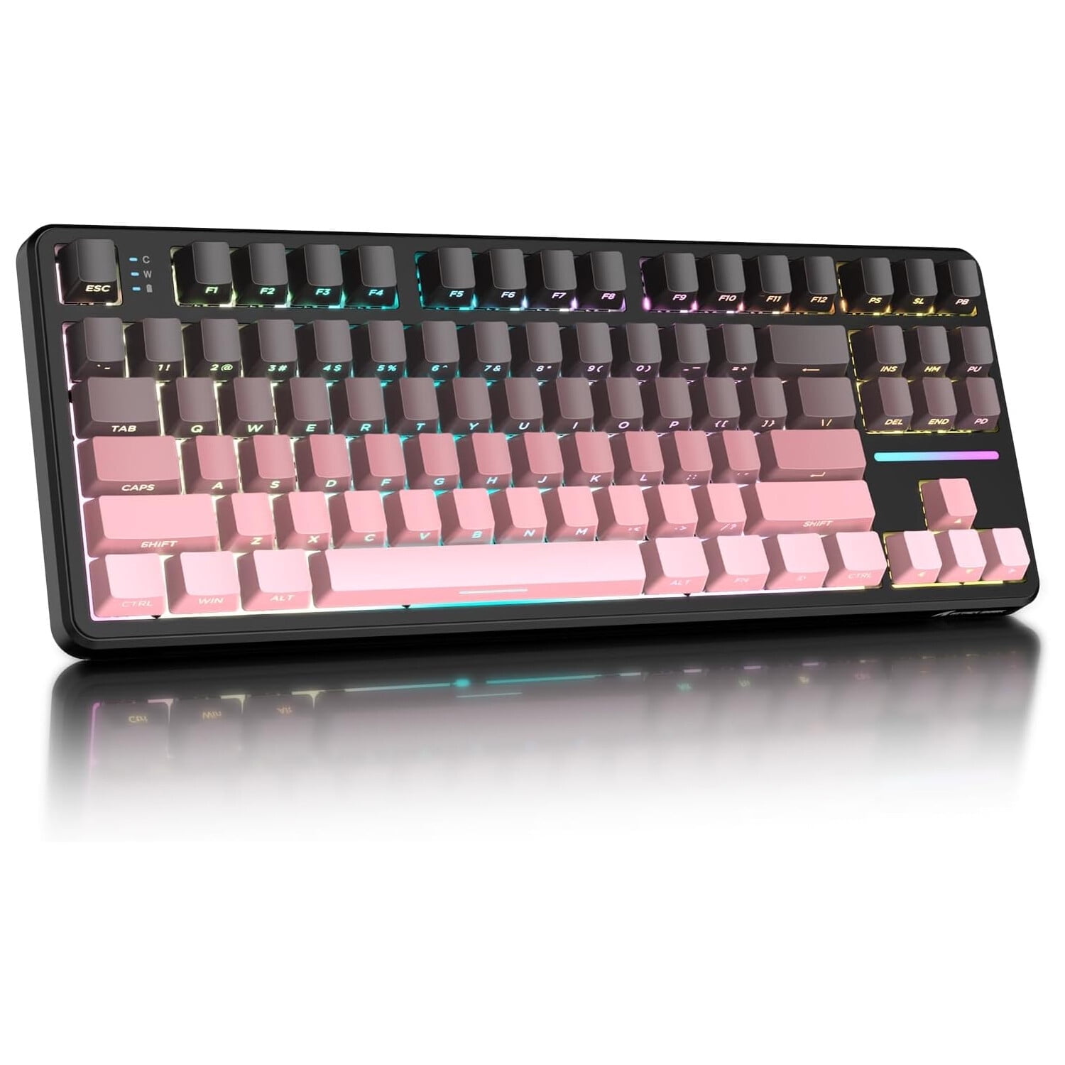 ATTACK SHARK X87 80% Wireless Mechanical Keyboard, BT5.0/2.4G/USB-C Hot ...