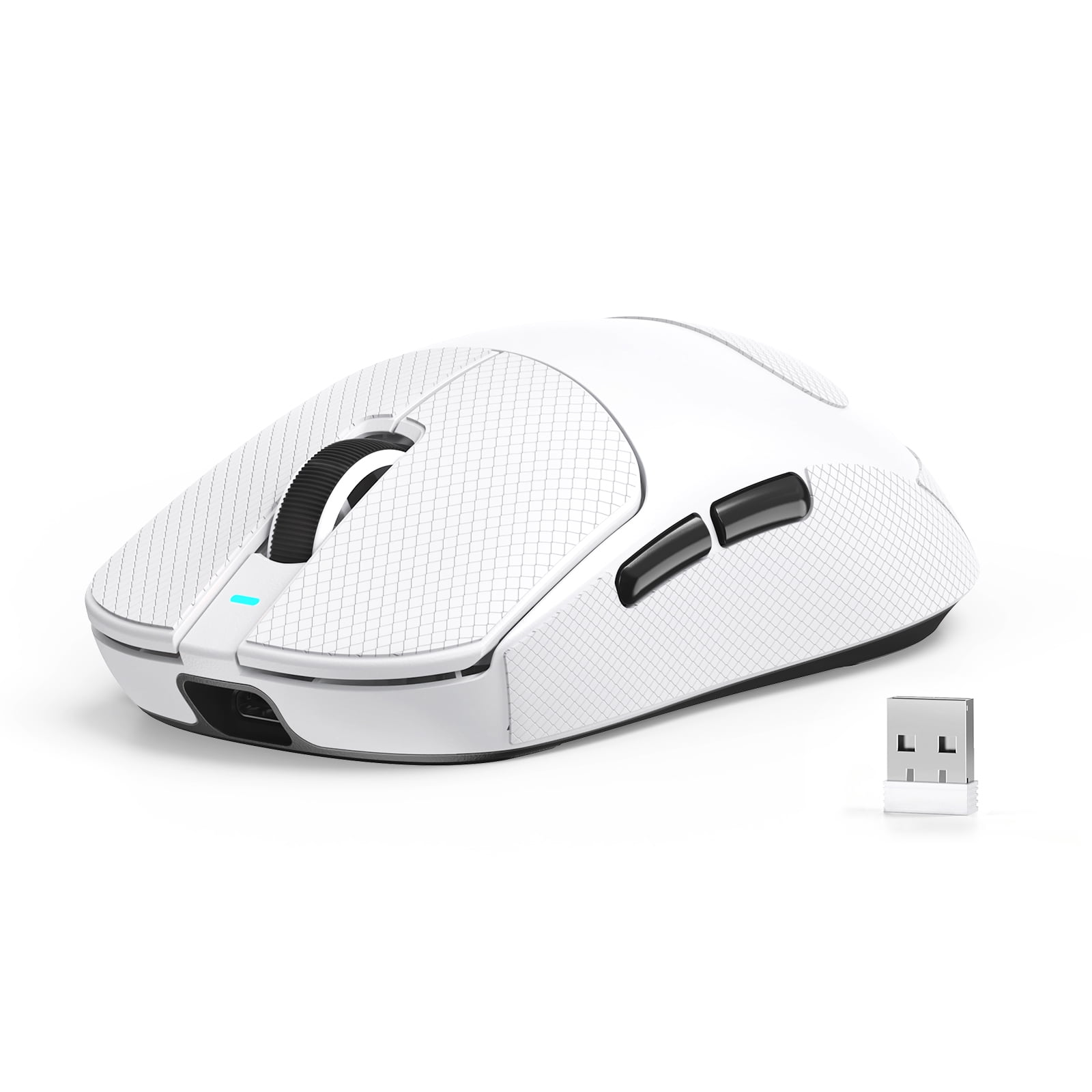 ATTACK SHARK X8SE Mouse with Grip Tape for Large Hand, 55g SUPERLIGHT ...