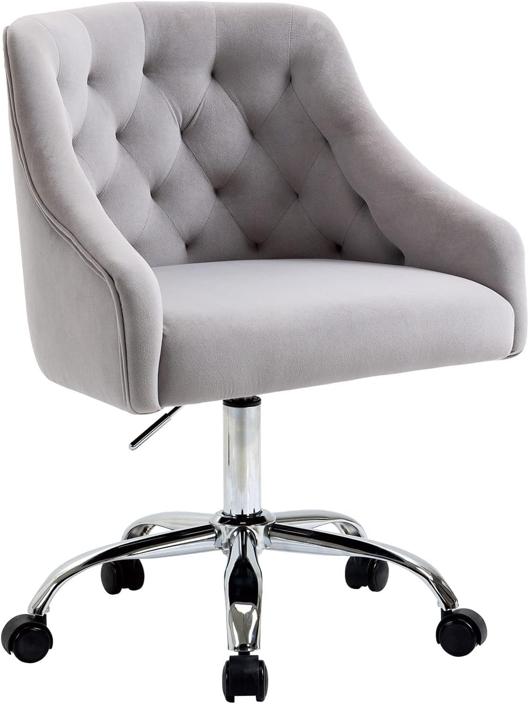 ATTICA Home Office Desk Chair Modern Velvet Office Computer Chair ...