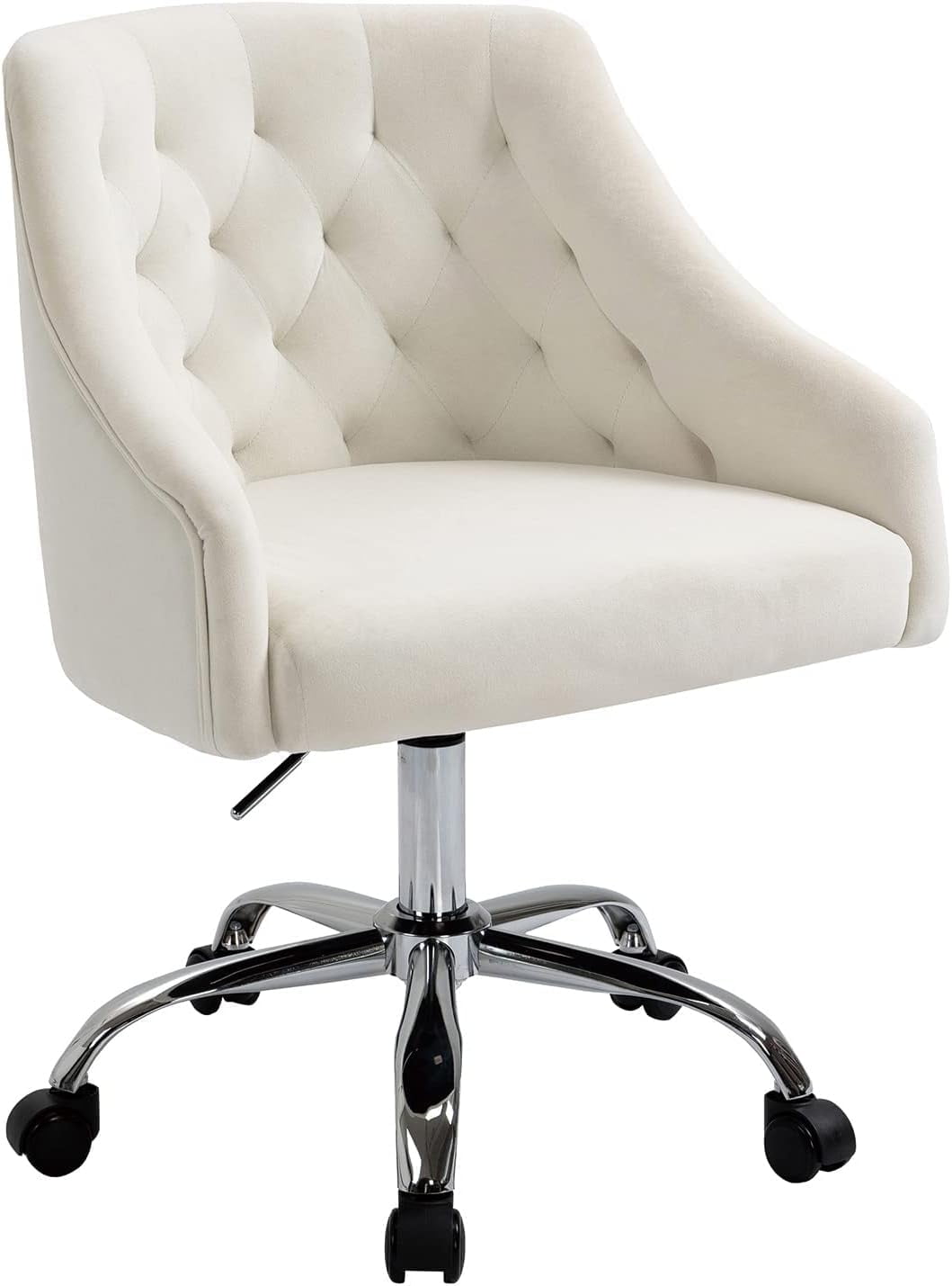 ATTICA Home Office Desk Chair Modern Velvet Office Computer Chair ...