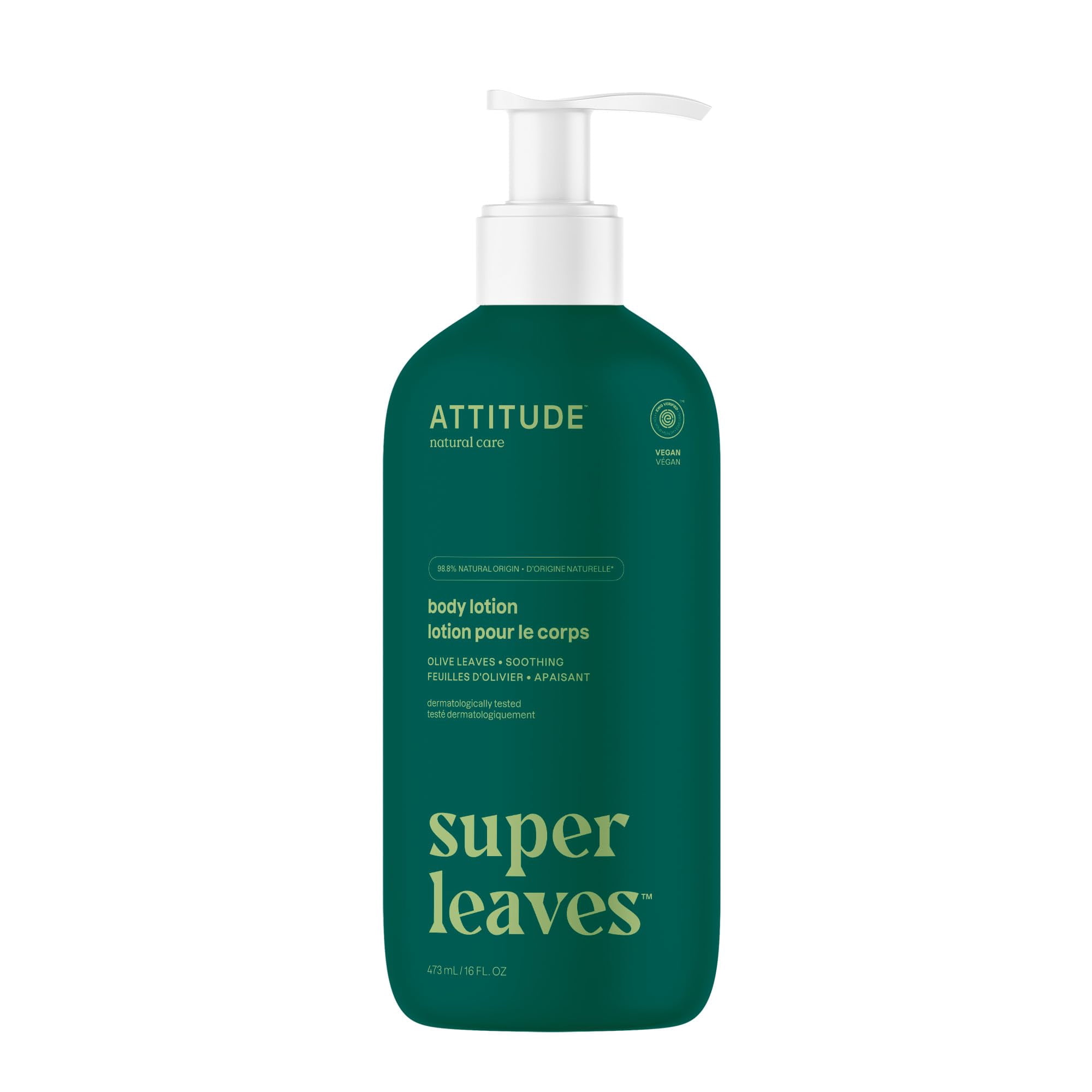 ATTITUDE Body Lotion, EWG SBF3 Verified, Vegan & Cruelty-Free ...