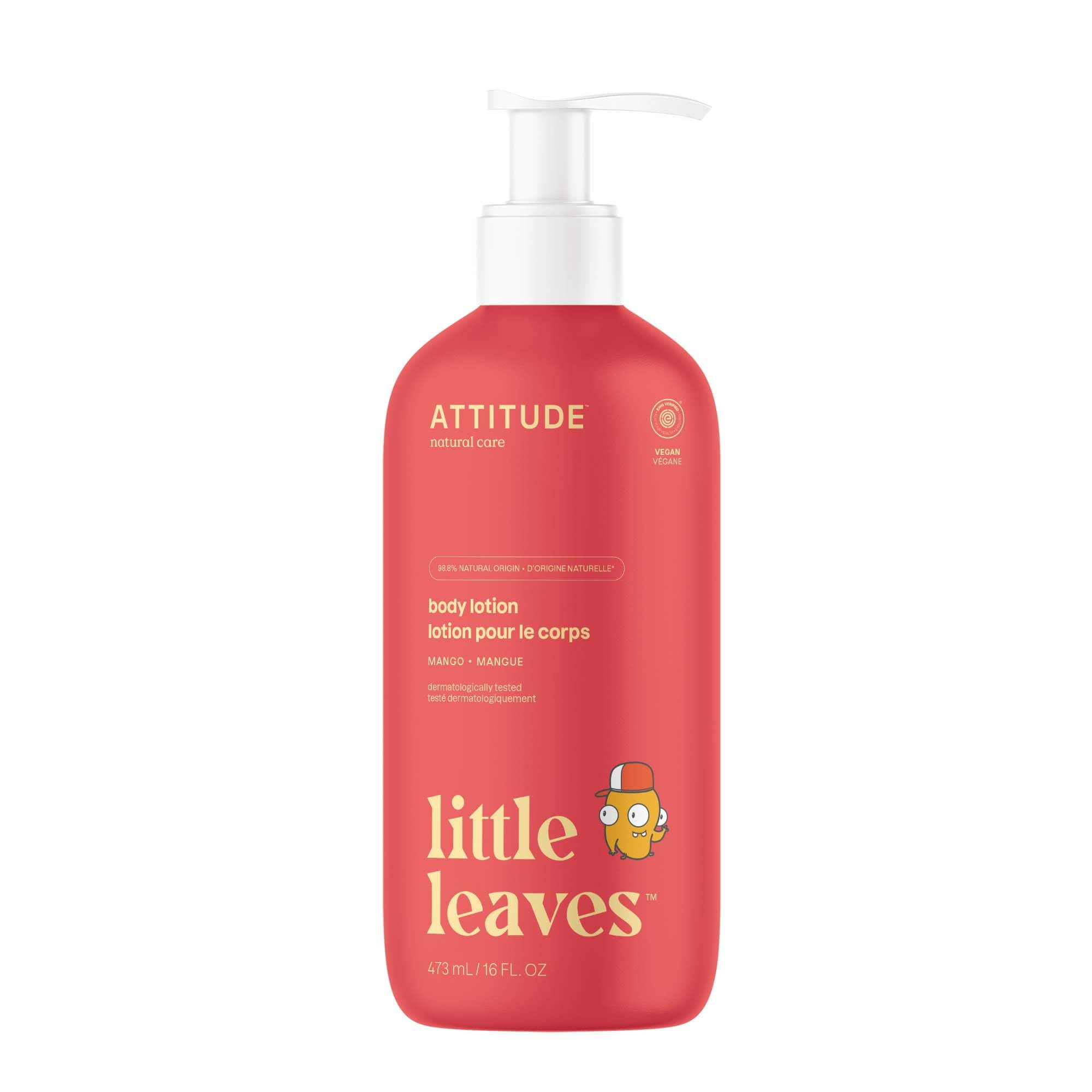 ATTITUDE Body Lotion for MZF22 Kids, EWG Verifed Moisturizer ...