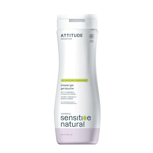 ATTITUDE Body Wash for Sensitive Skin with Oat and Chamomile, EWG ...