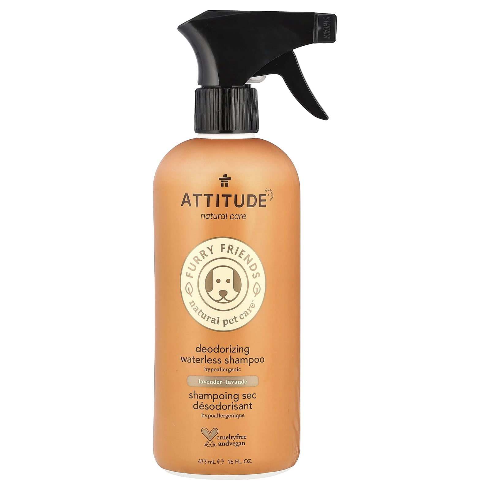 ATTITUDE, Furry Friends Natural Pet Care™, Deodorizing Waterless ...