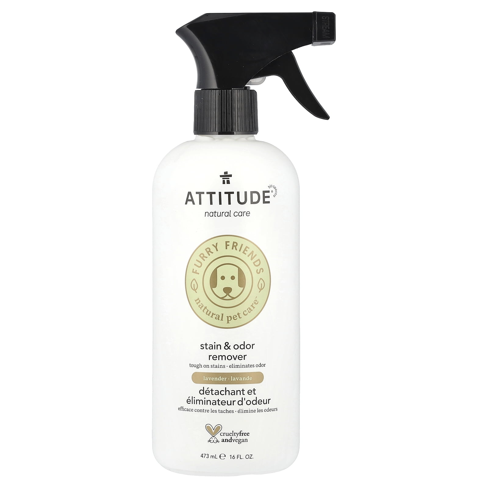 ATTITUDE Furry Friends, Natural Pet Care™, Stain & Odor Remover ...