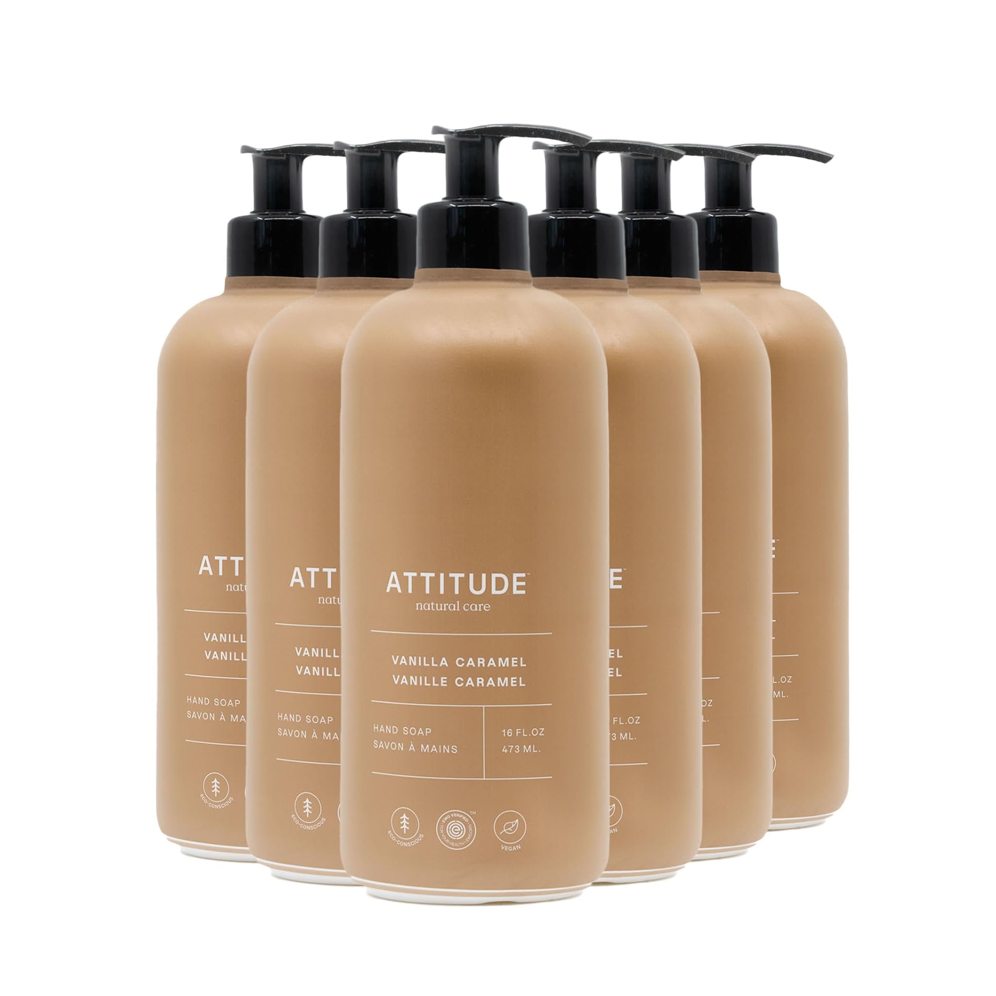 ATTITUDE Limited Edition Liquid TSF6 Hand Soap, EWG Verified, Plant and ...