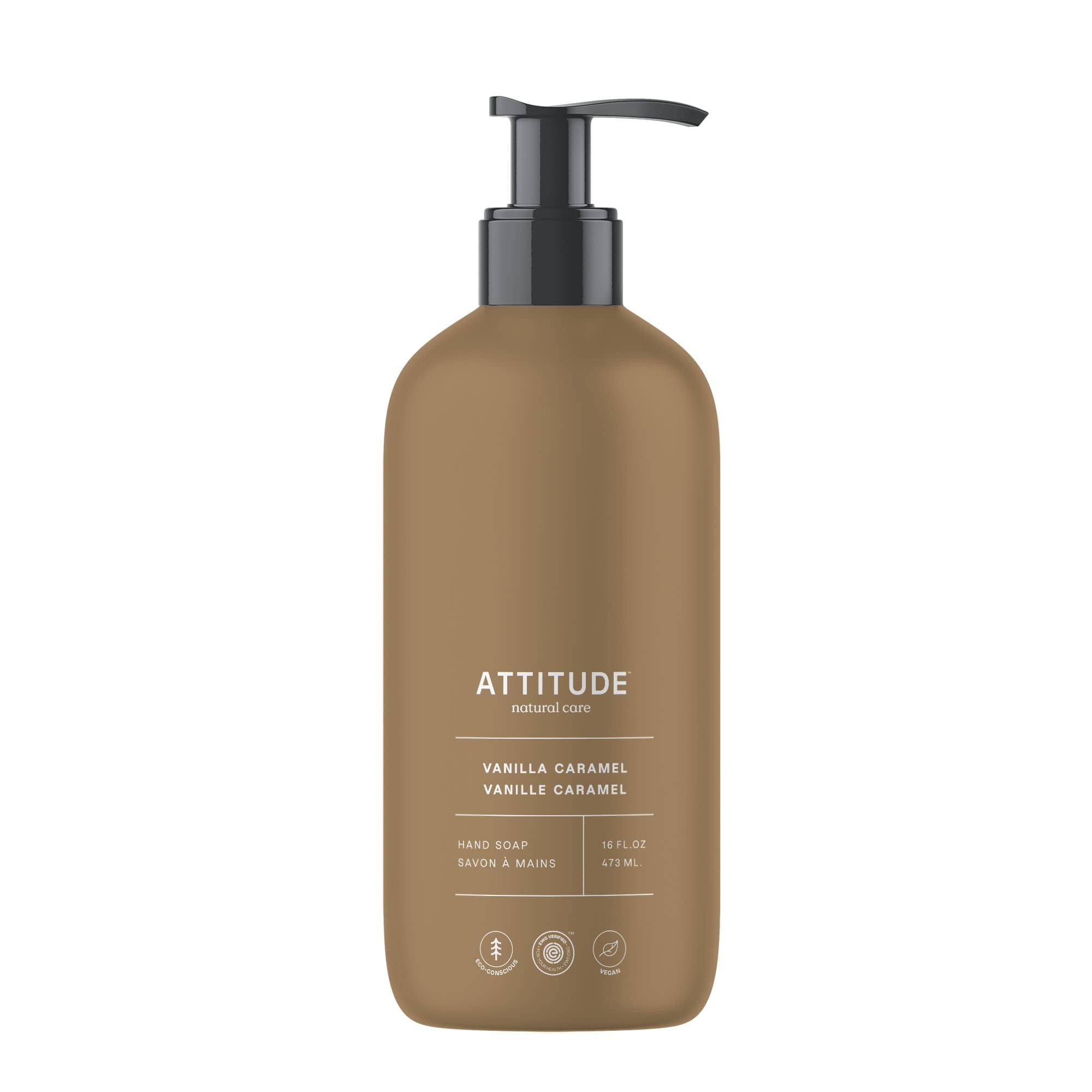 ATTITUDE Liquid Hand Soap, AKF18 EWG Verified, Plant and Mineral-Based ...