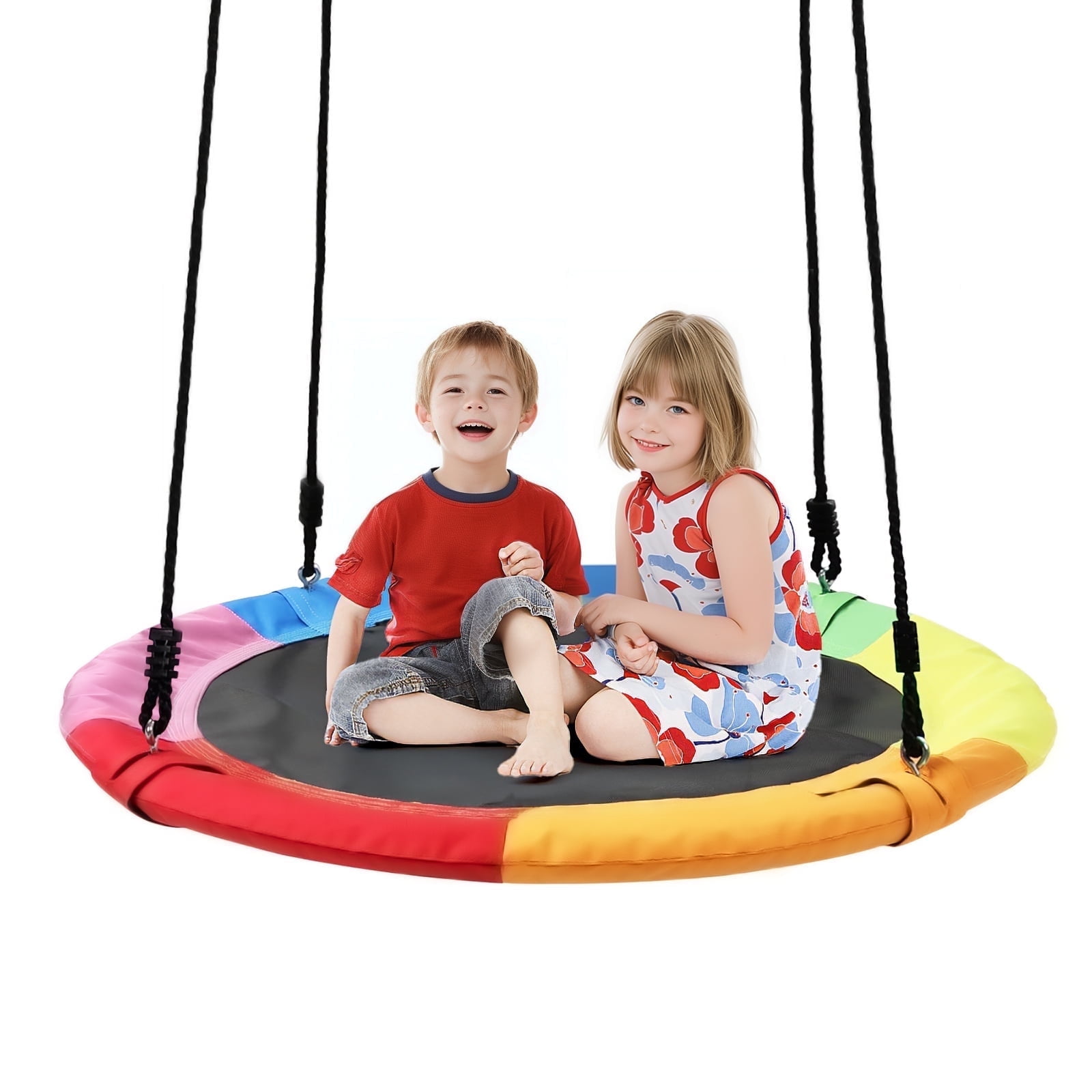 ATUPEN Tree Swing for Kids, 40'' Outdoor Swing Backyard Playground ...