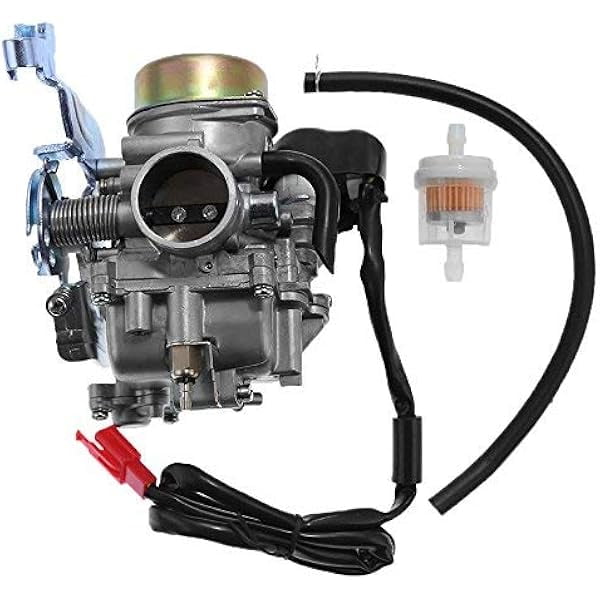 ATV Carburetor with Air Filter Compatible with Linhai Talon Bighorn ...
