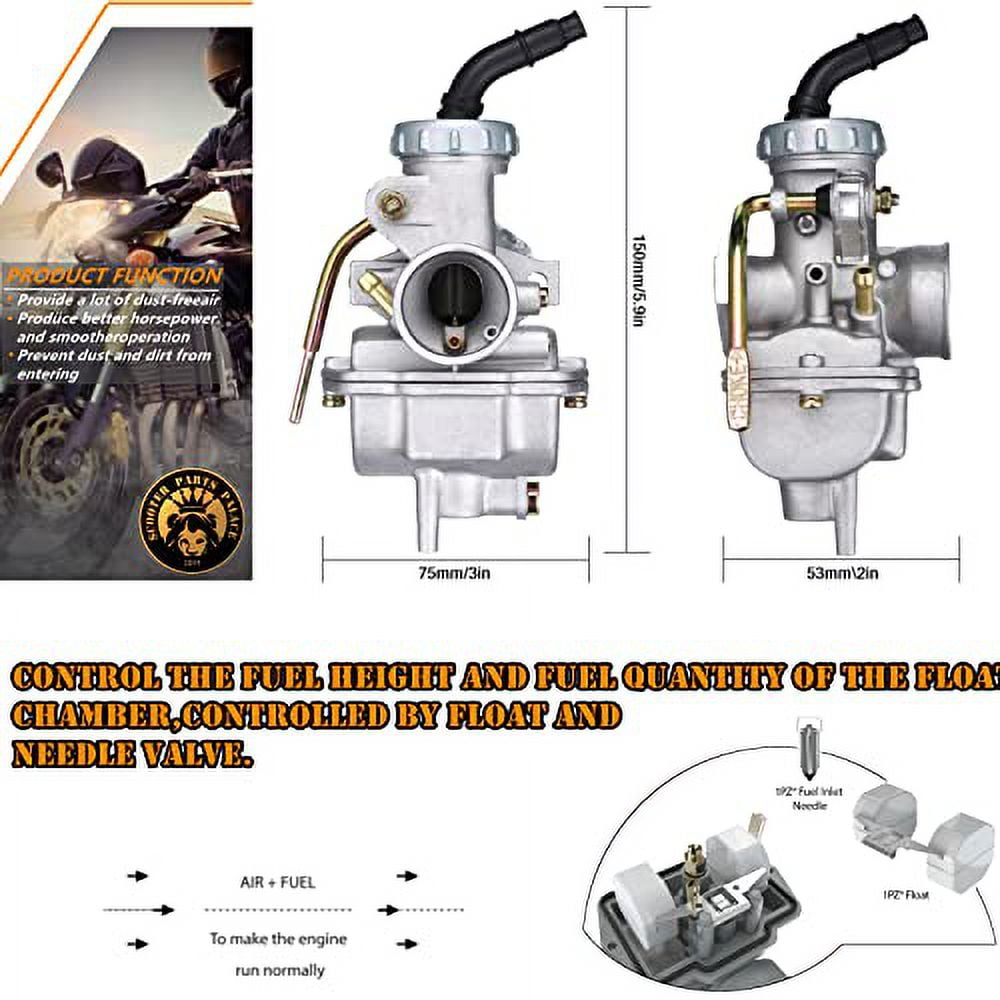 ATV Carburetor PZ20 for TaoTao NST SunL Kazuma Baja 50cc 70cc 90cc 110cc 125cc New - Walmart.com