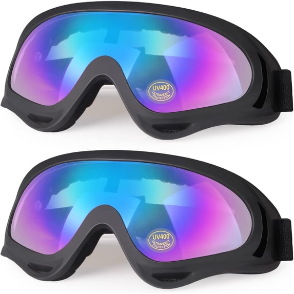 ATV Dirt Goggles Motocross Gear MX Offroad Riding Goggles Anti-Fog ...