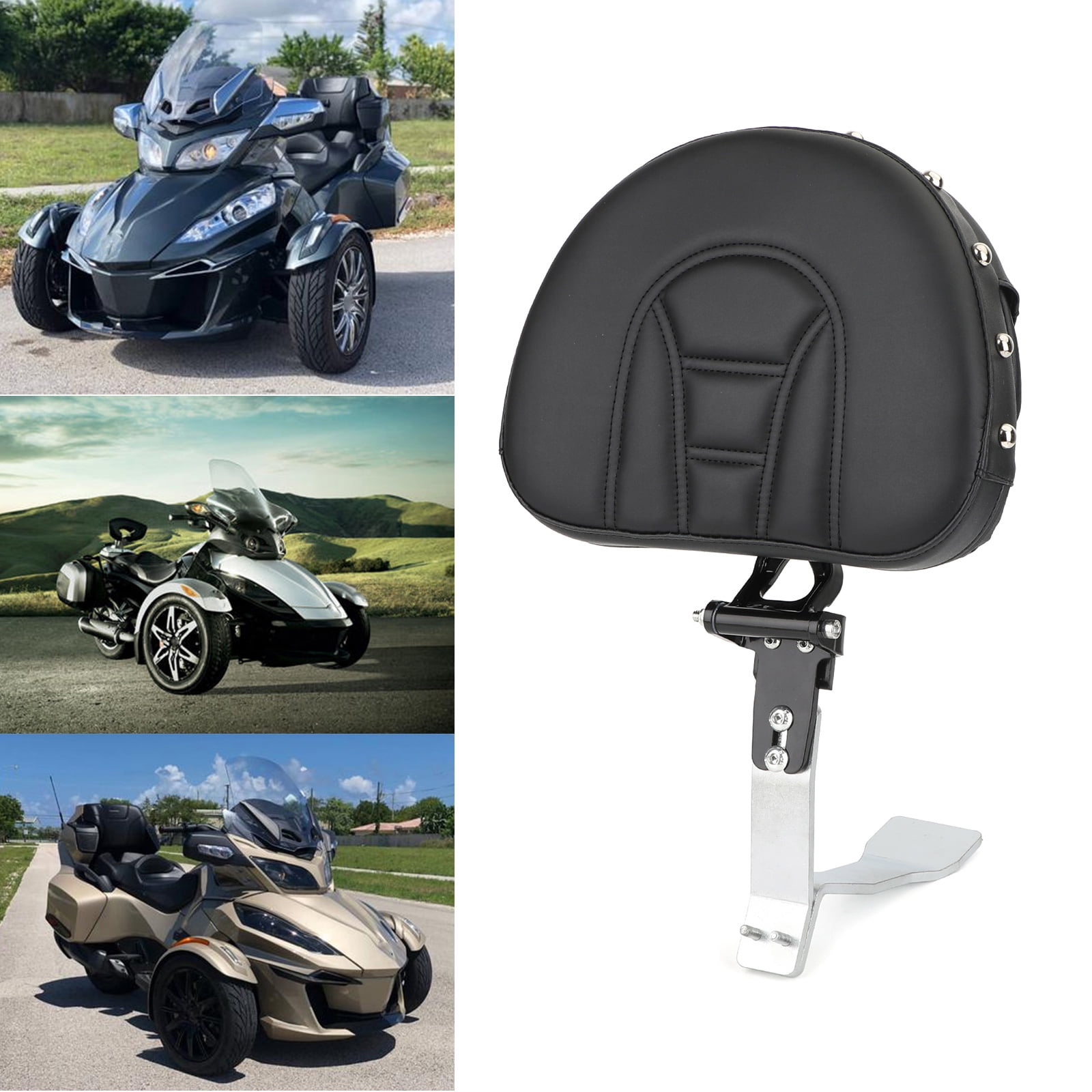 ATV Driver Backrest fit for Can Am Spyder RT SE6 SM6 SE5 SM5 Roadster ...