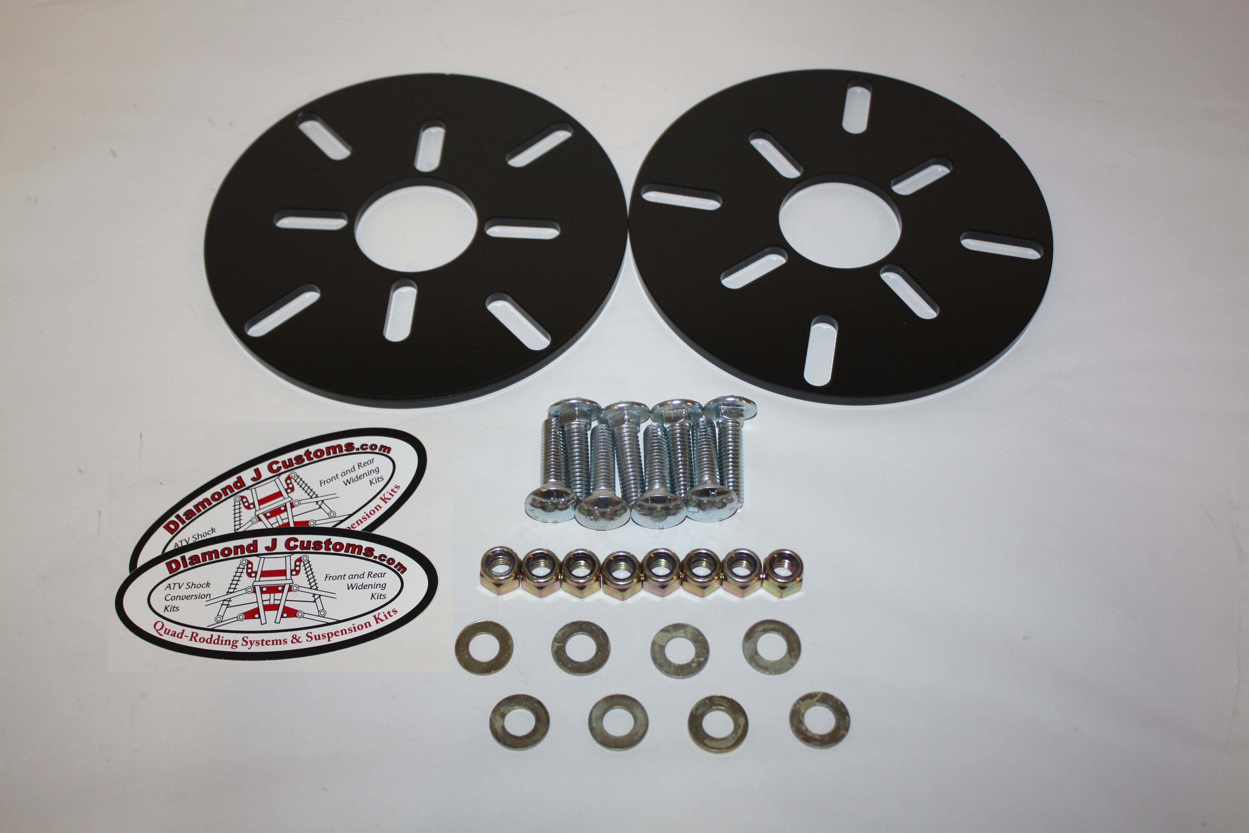 ATV Front Wheels Universal (Slotted Holes) Conversion Kit (4 bolt ...