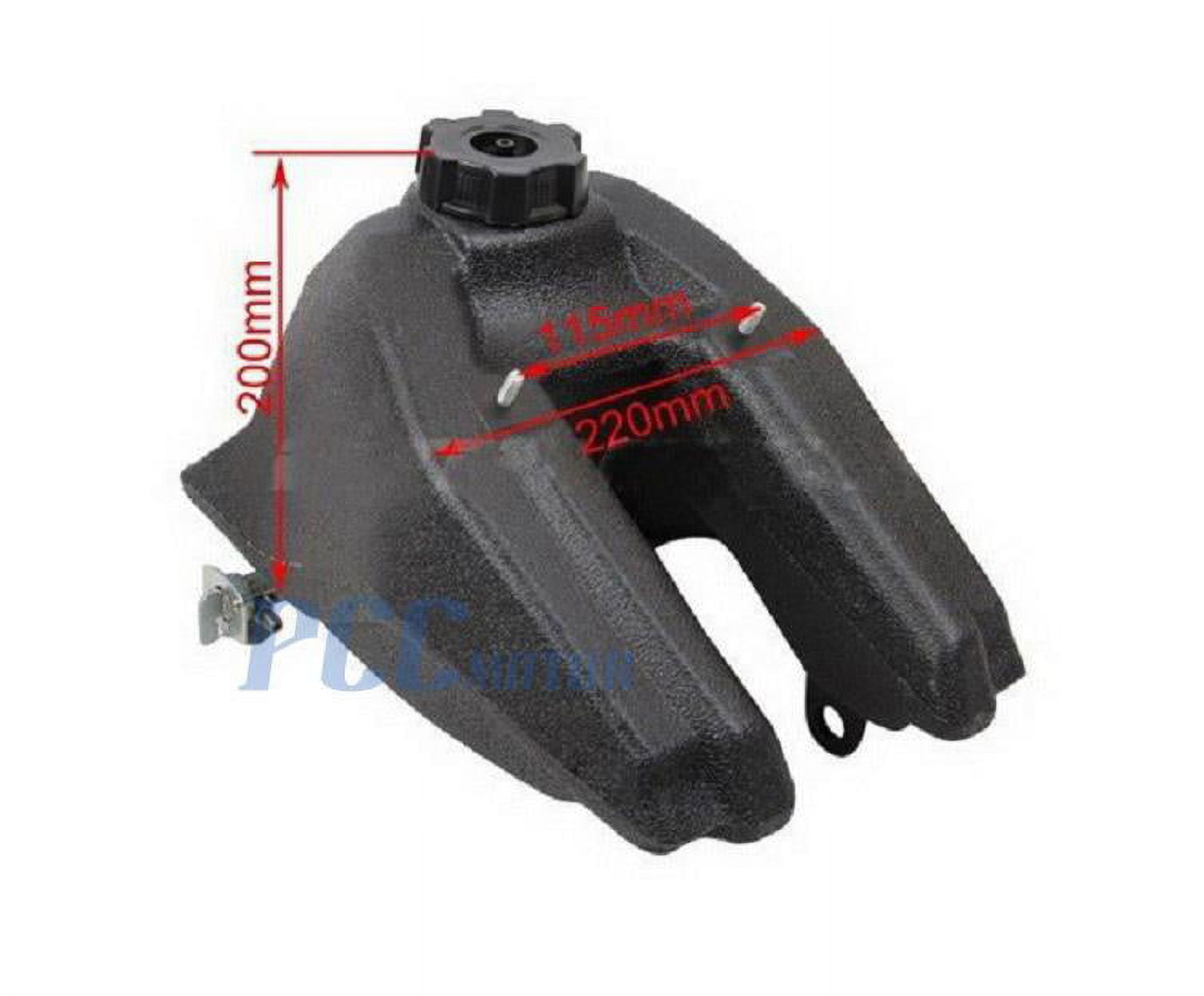 ATV GAS FUEL TANK KAZUMA Meerkat Redcat 50CC GT07 - Walmart.com