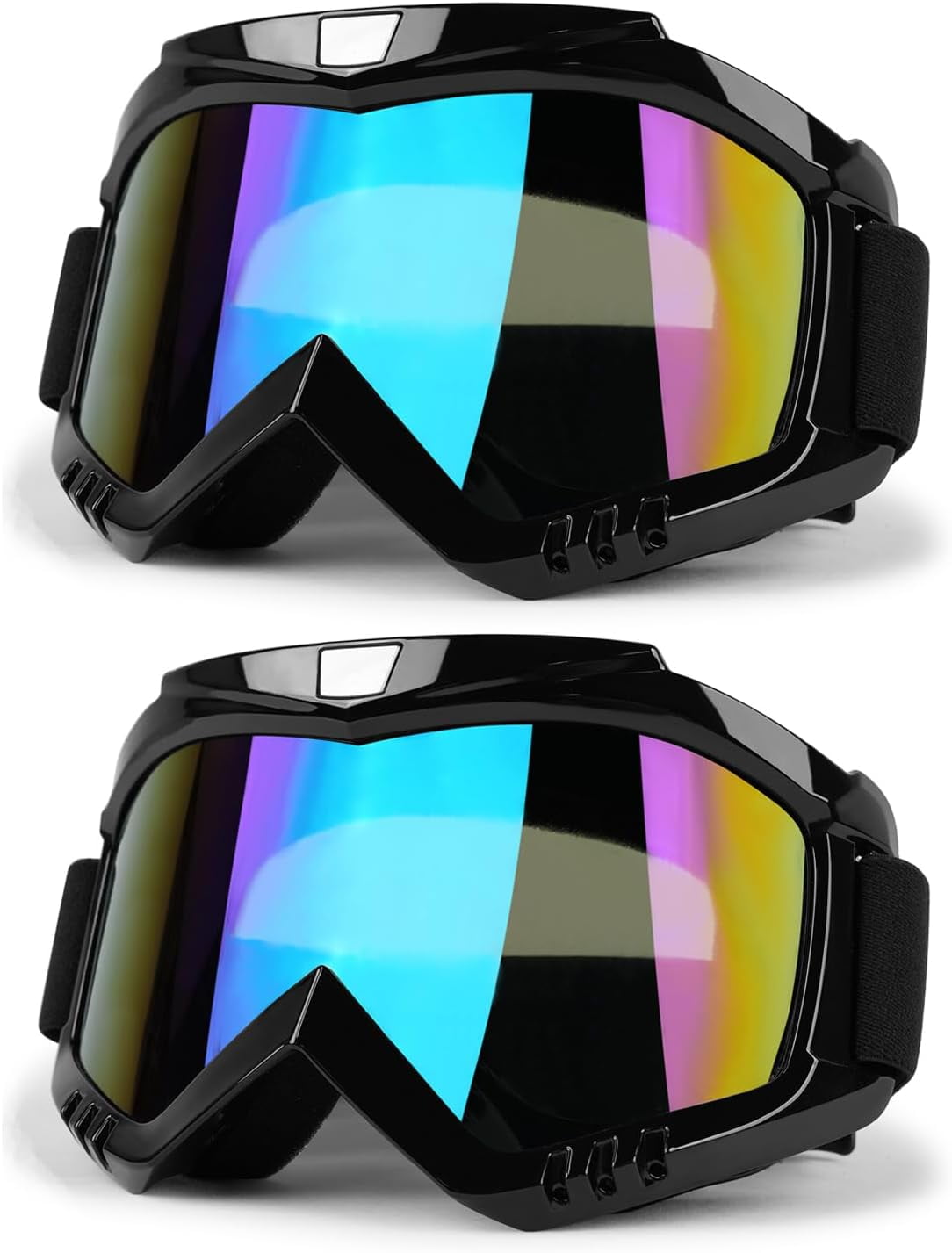 ATV Goggles Dirt Bike Goggles 2-Pack Motorcycle Motocross Goggles ...