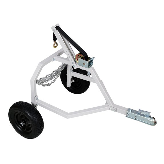 ATV Log Skidding Arch - 1000lb Capacity, 20ft Logs, Manual Winch ...