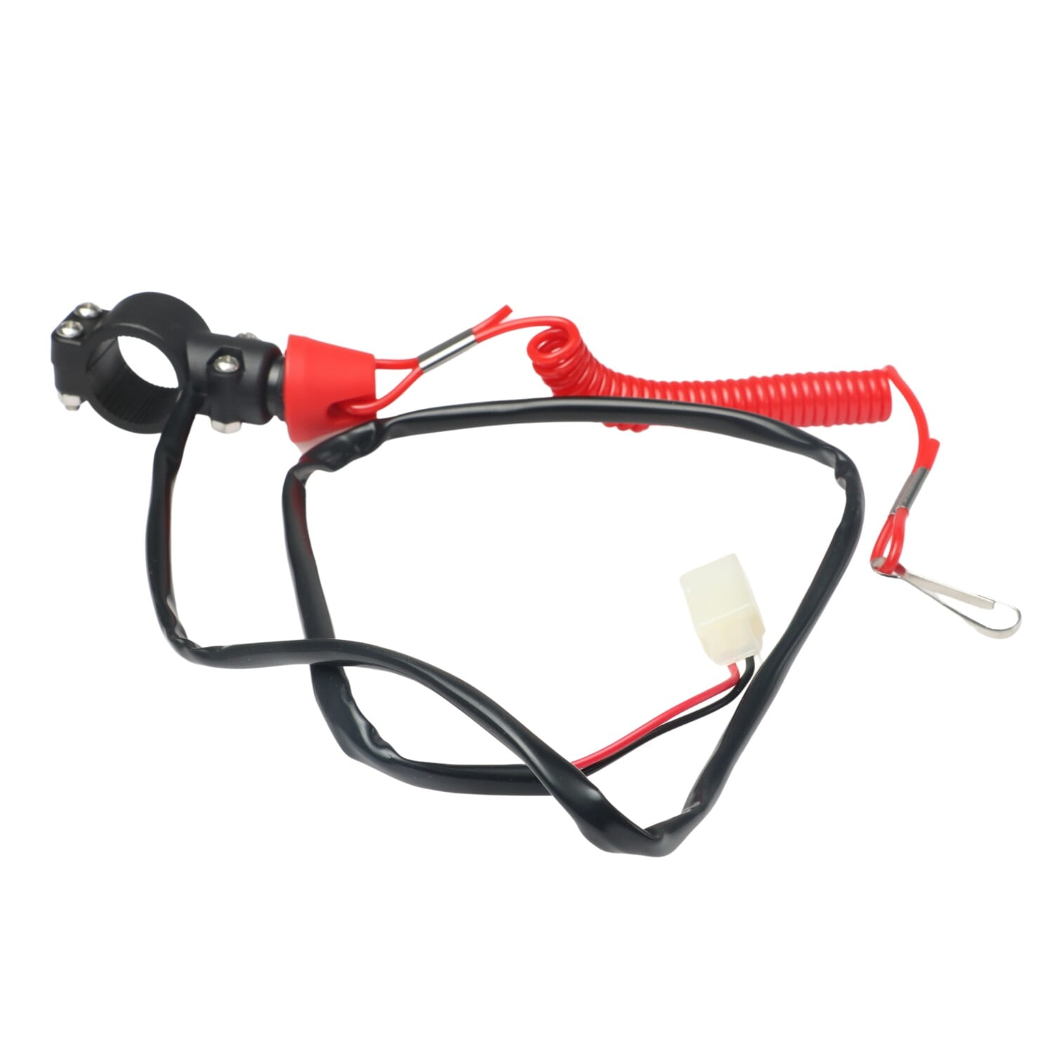 ATV Motorcycle Engine Universal Safety Tether Stop Kill Switch ...