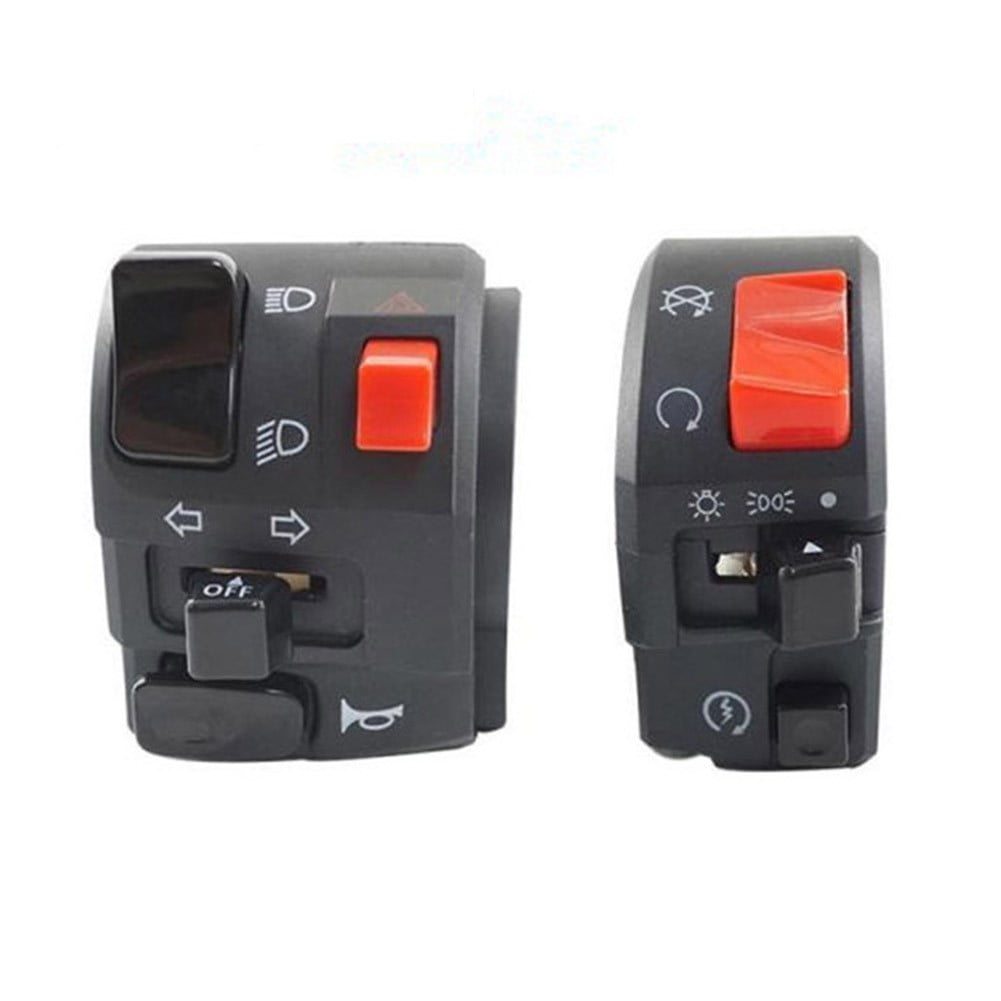 ATV Motorcycle Handlebar Control Switches，Fog Lamp Light Start Kill ...