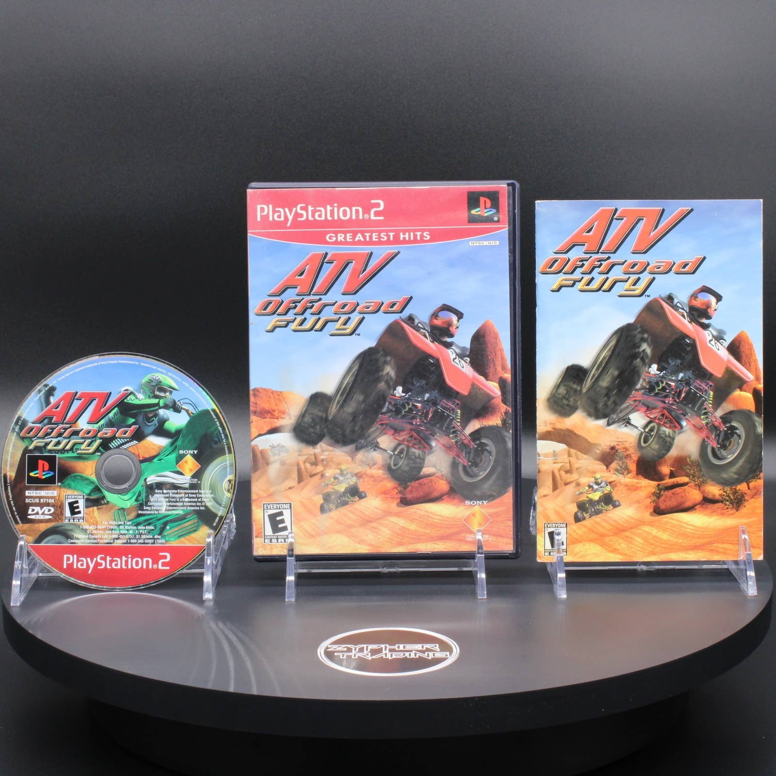 Restored ATV Offroad Fury Sony PlayStation 2 PS2 Greatest Hits ...
