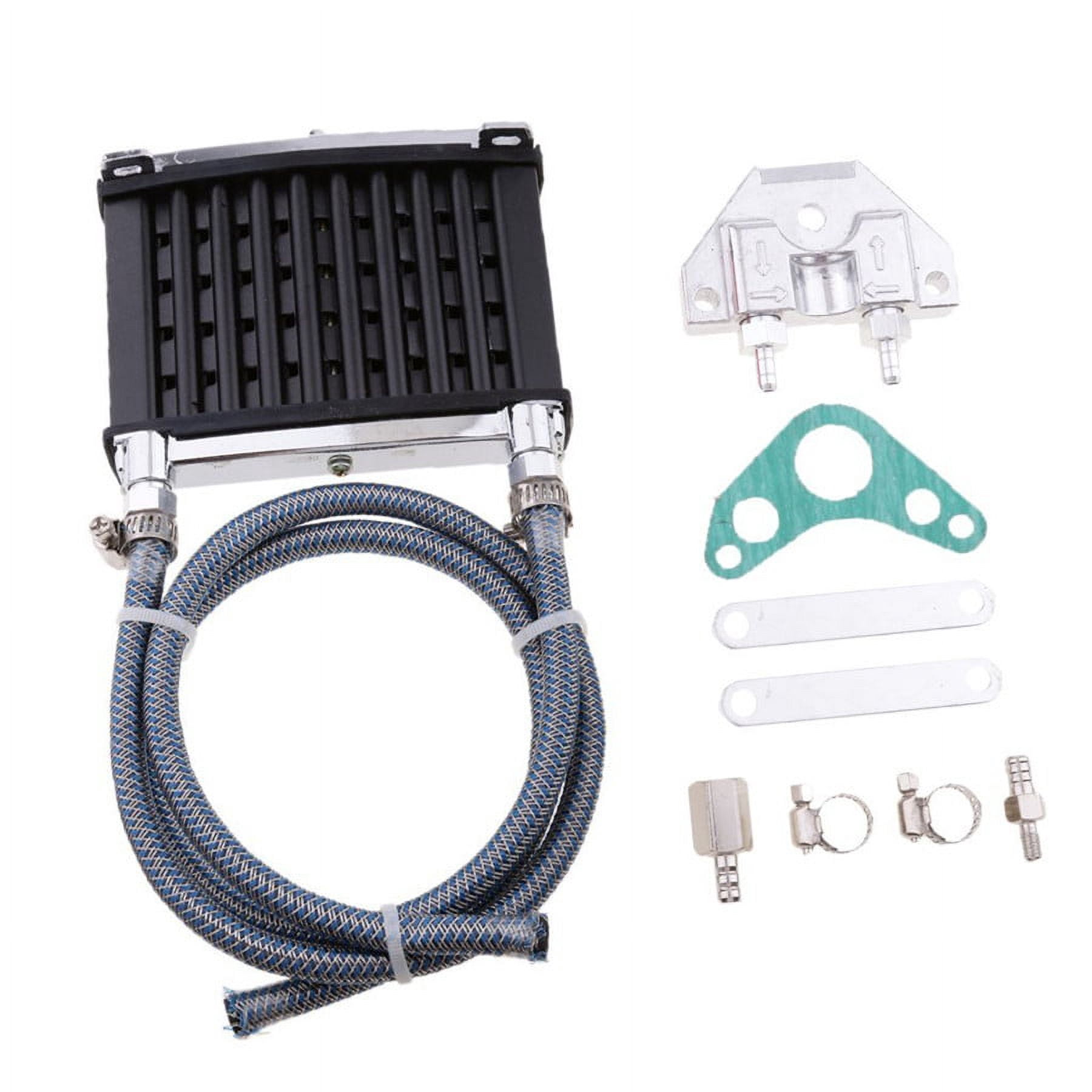 ATV Oil Cooler Engine Radiator Kit 125cc 140cc 150cc 160cc Quad Dirt ...