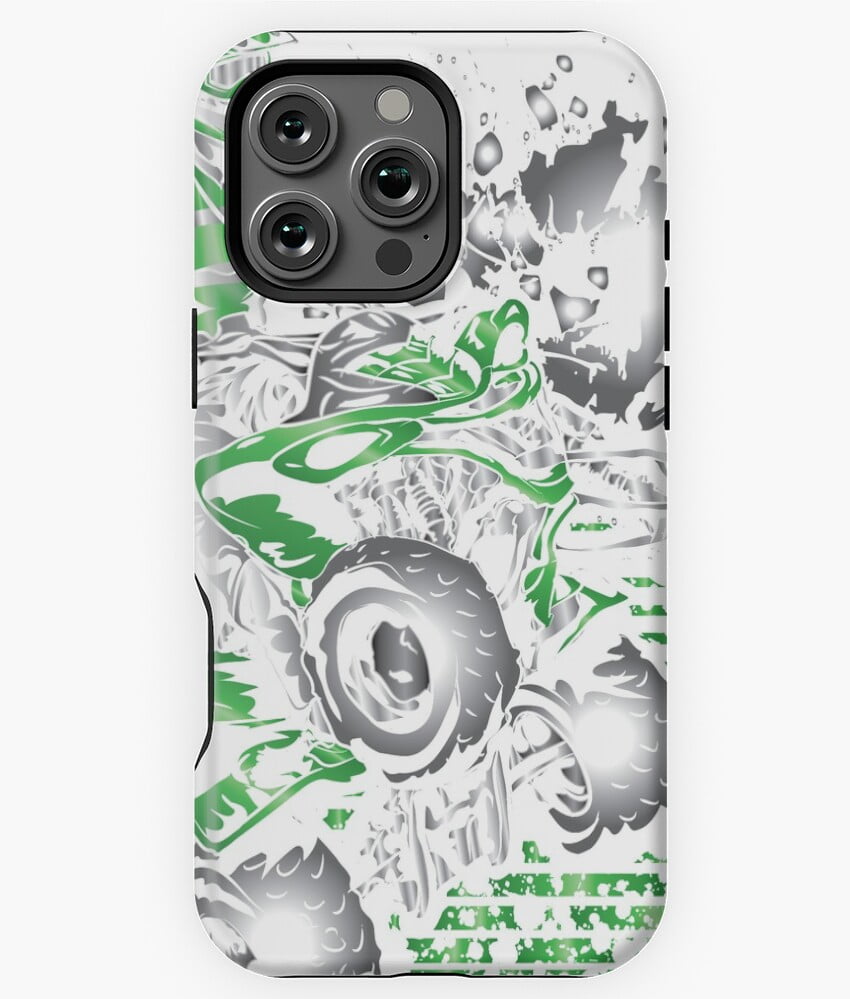 ATV Quad Mean Green Rider Off Road Phone Case for iPhone 16 15 14 13 12 ...